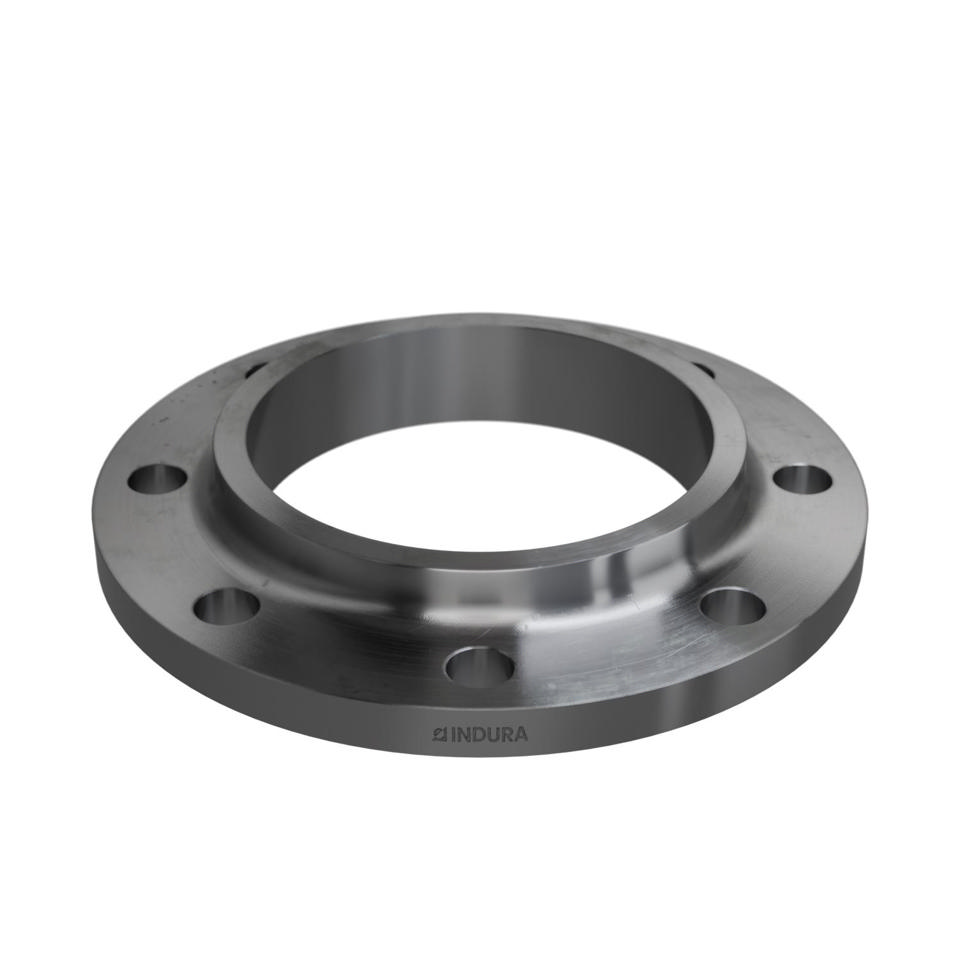 Hubbed slip-on flange, EN 1092-1, T:12, PN10-16, DN150, P250GH, INDURA