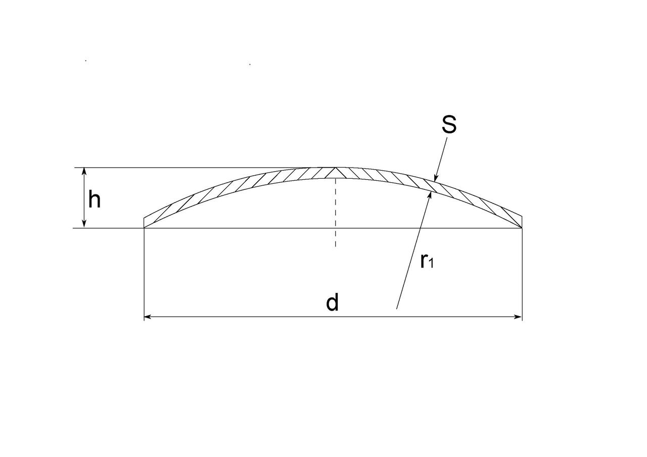 Convex Disc, 323.9, S235, INDURA