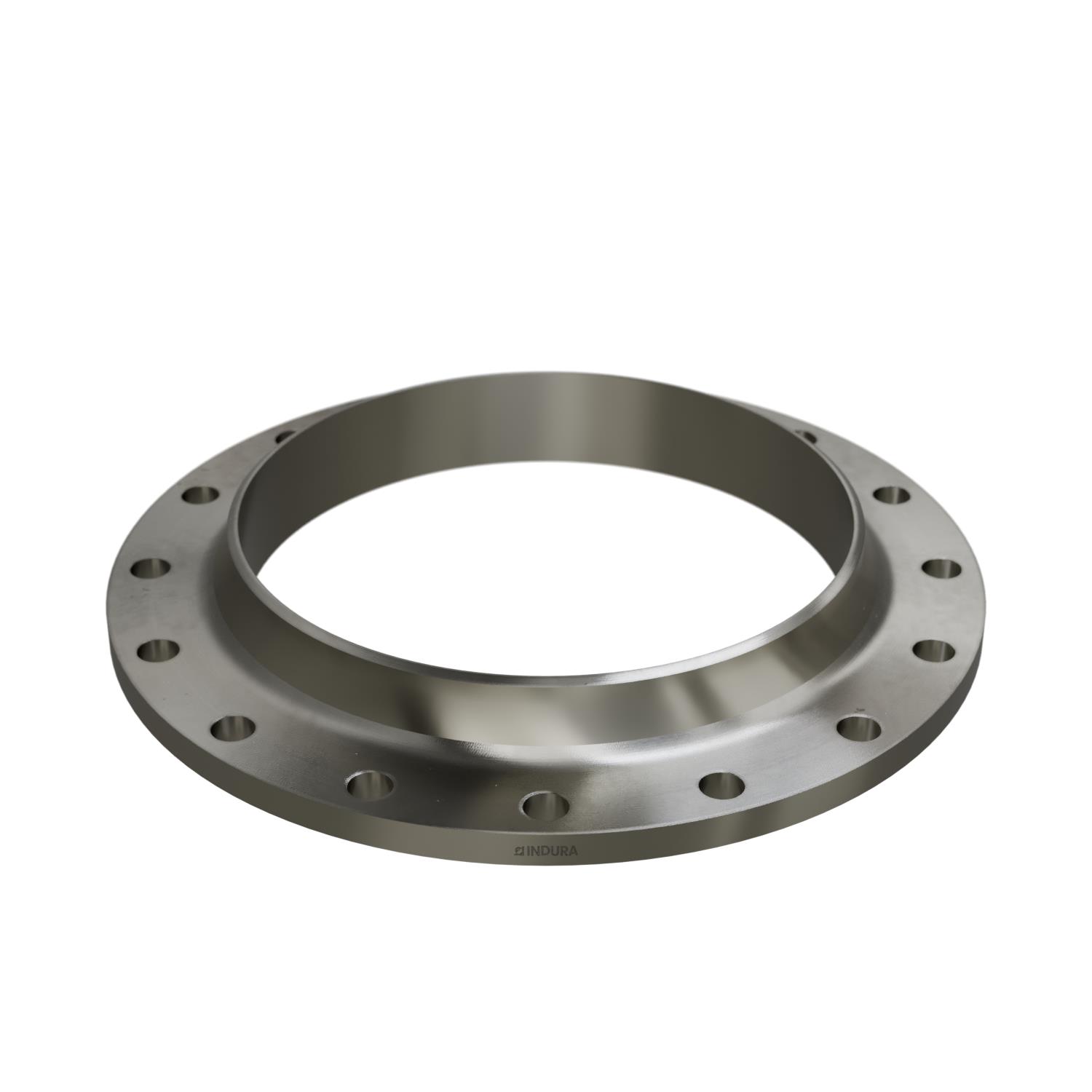 Weld-neck flange, EN 1092-1, T:11, PN10, DN400, AISI304L, INDURA
