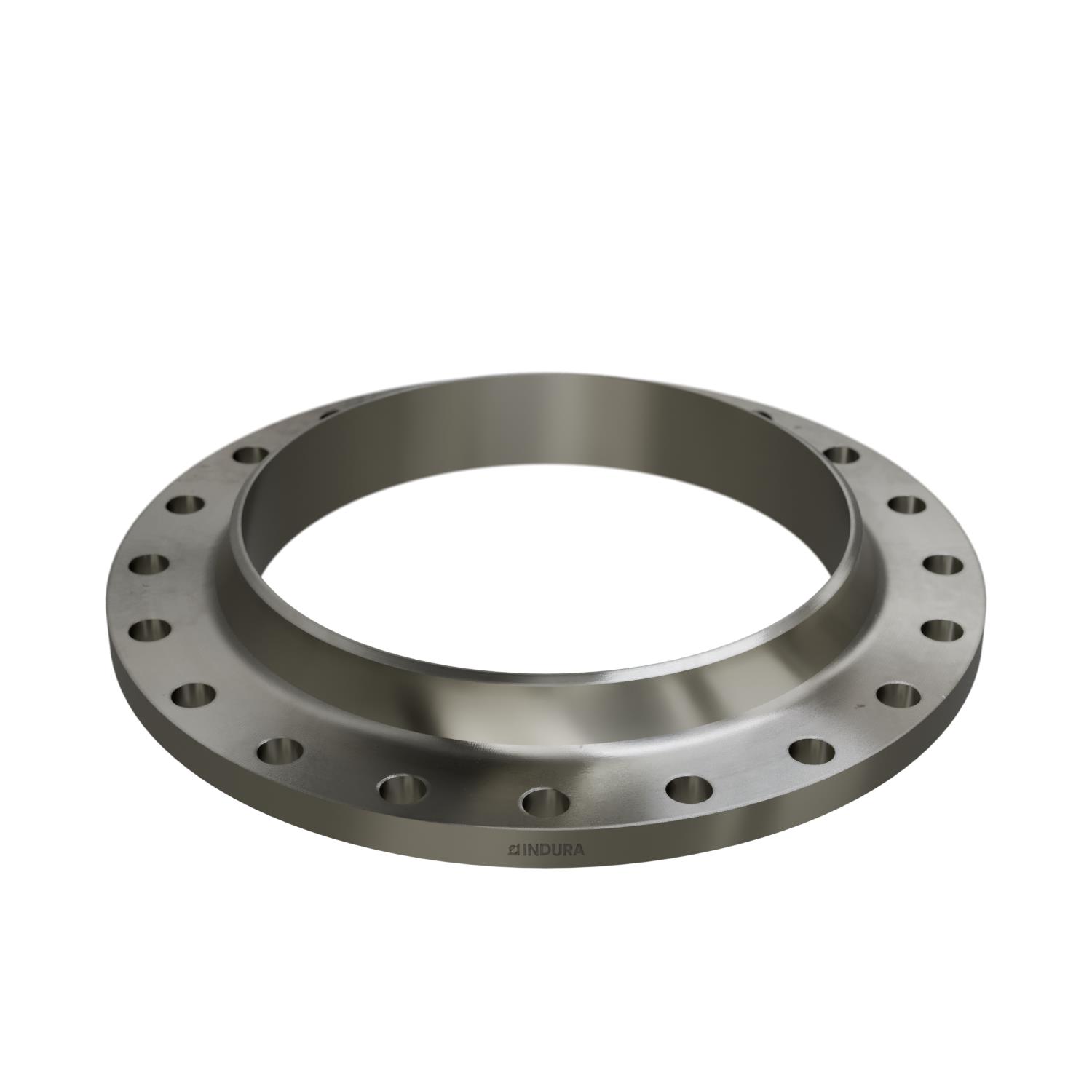 Weld-neck flange, EN 1092-1, T:11, PN16, DN450, AISI304L, INDURA