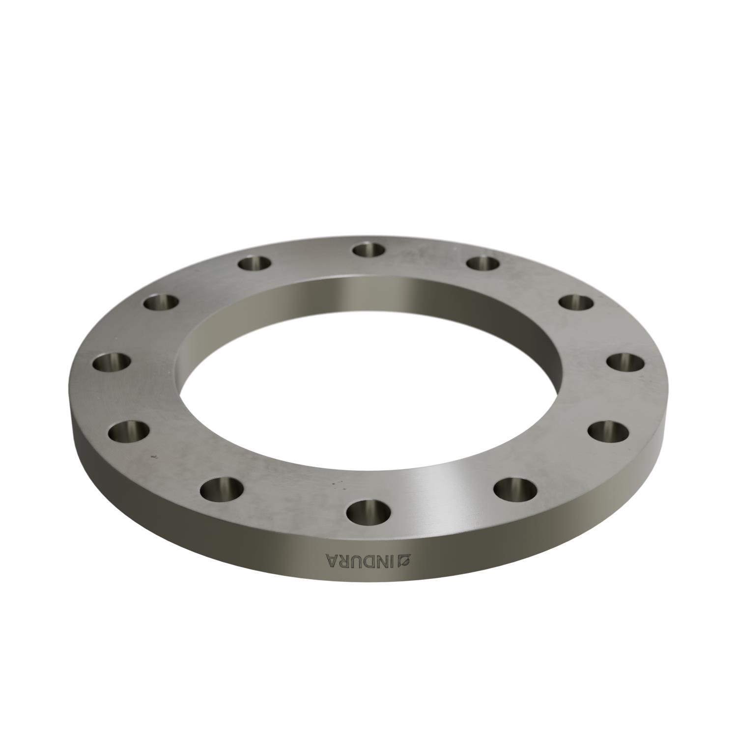 Plate flange, EN 1092-1, T:01, PN16, DN200, AISI304L, INDURA