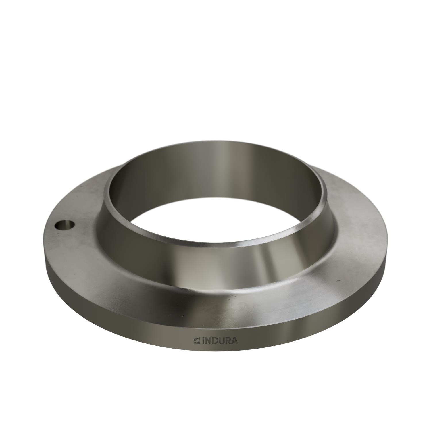 Weld-neck flange, EN 1092-1, T:11, PN40, DN400, AISI316L, INDURA