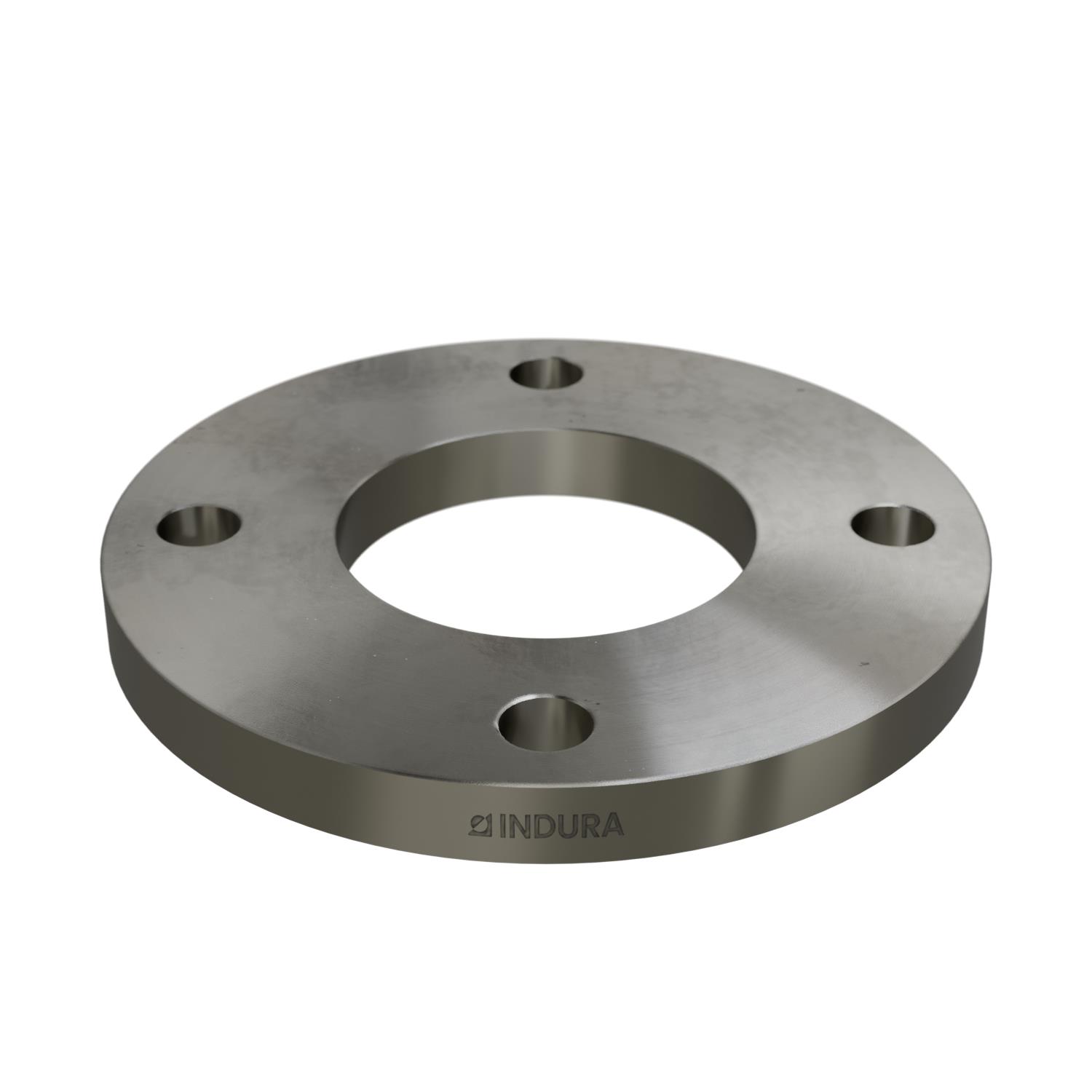 Plate flange, EN 1092-1, T:01, PN6, DN80, AISI316L, INDURA
