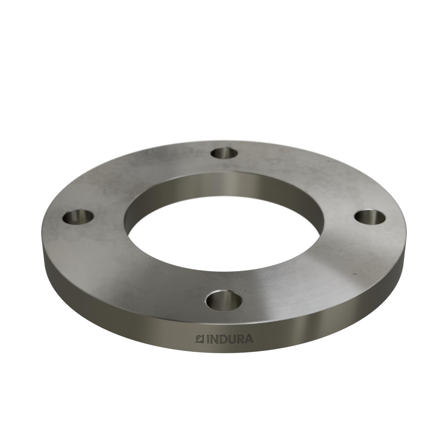 Plate flange, EN 1092-1, T:01, PN6, DN100, AISI316L, INDURA