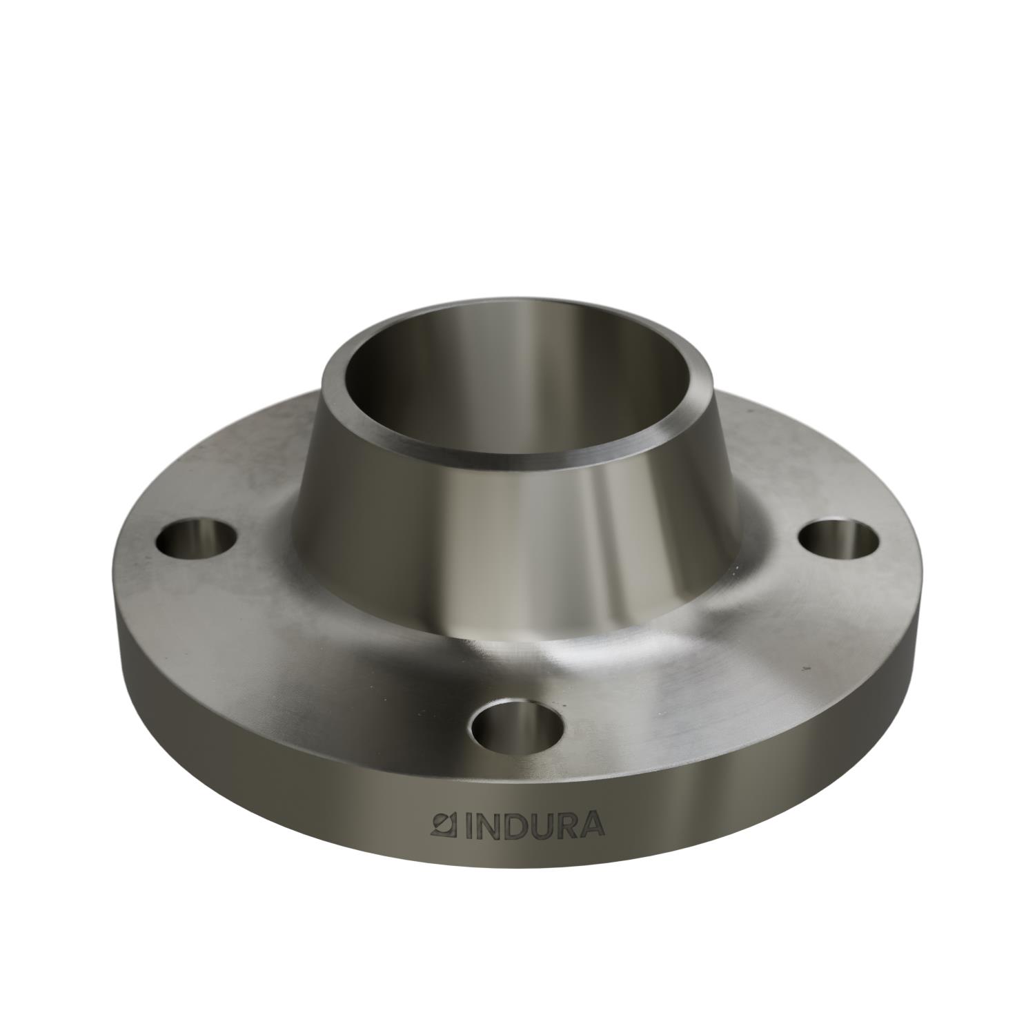 Welding neck flange, ASME B16.5, Sch. Std., 150 lbs, 3", AISI316L, INDURA