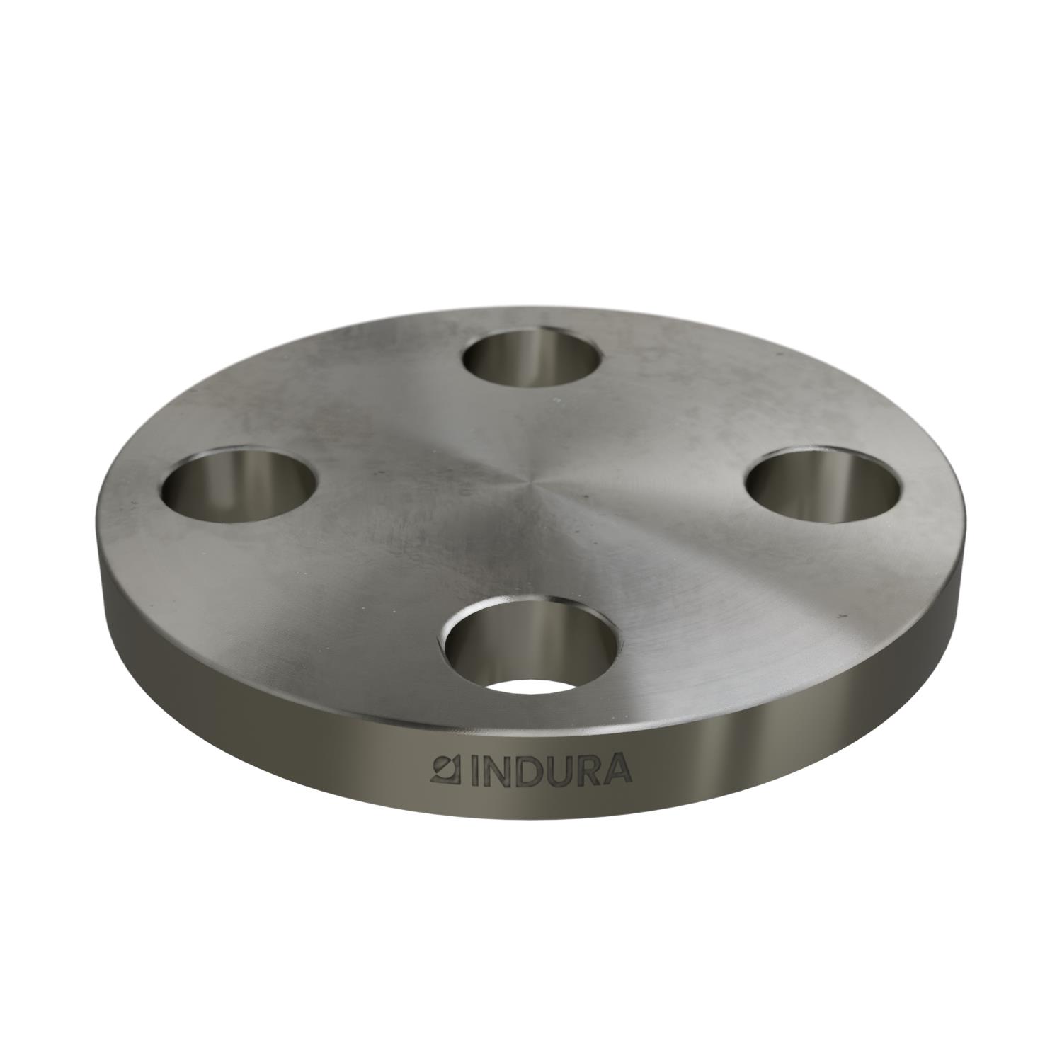 Blind flange, ASME B16.5, 150 lbs, 1/2", AISI316L, INDURA