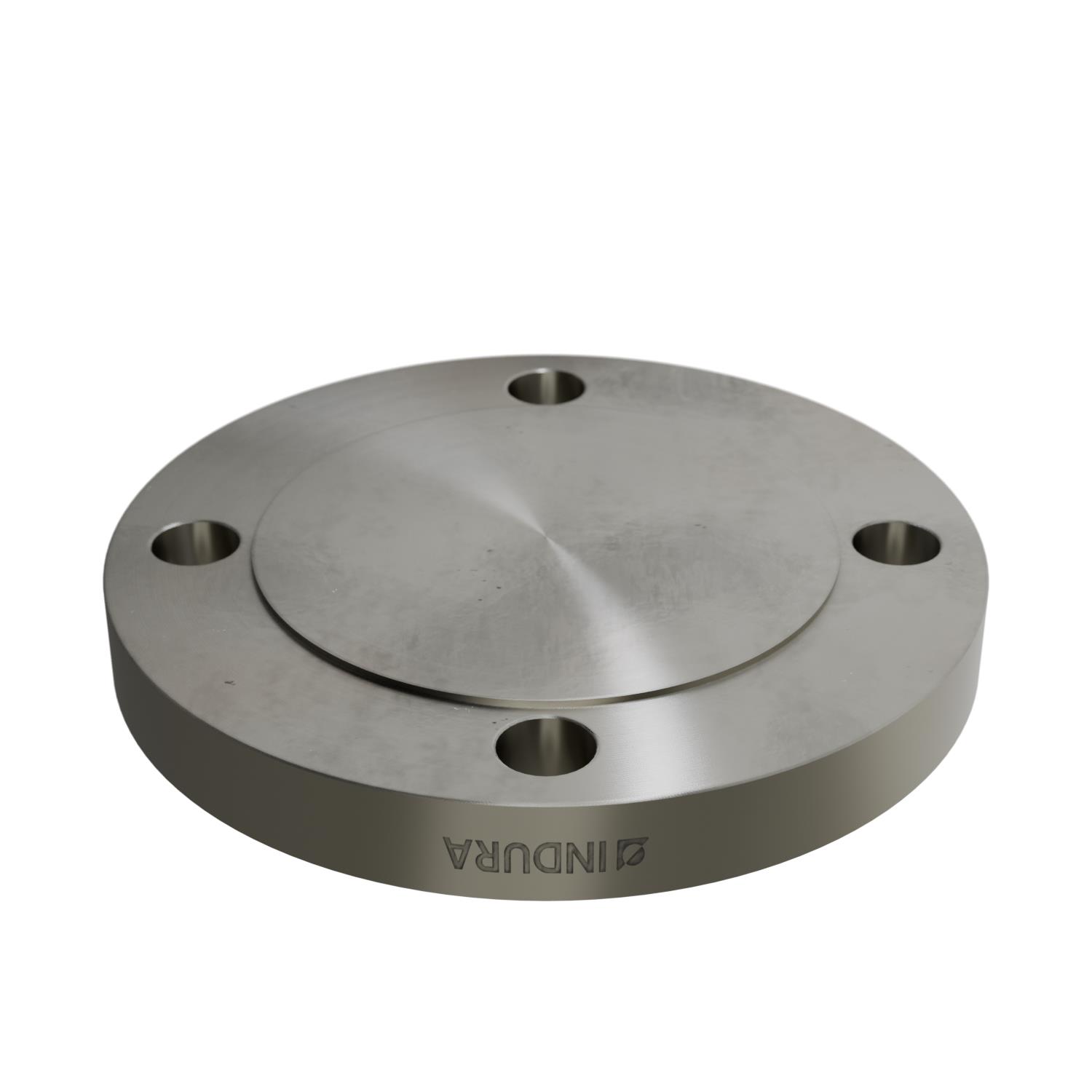 Blind flange, ASME B16.5, 150 lbs, 3", AISI316L, INDURA