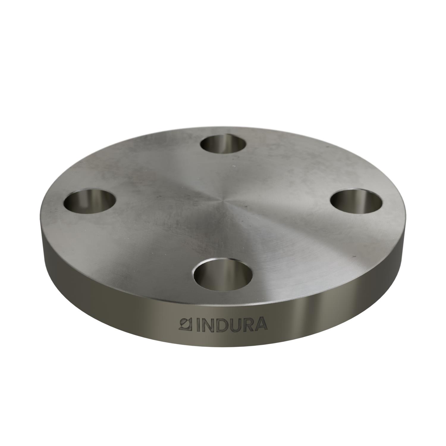 Blind flange, ASME B16.5, 300 lbs, 1 1/2", AISI316L, INDURA