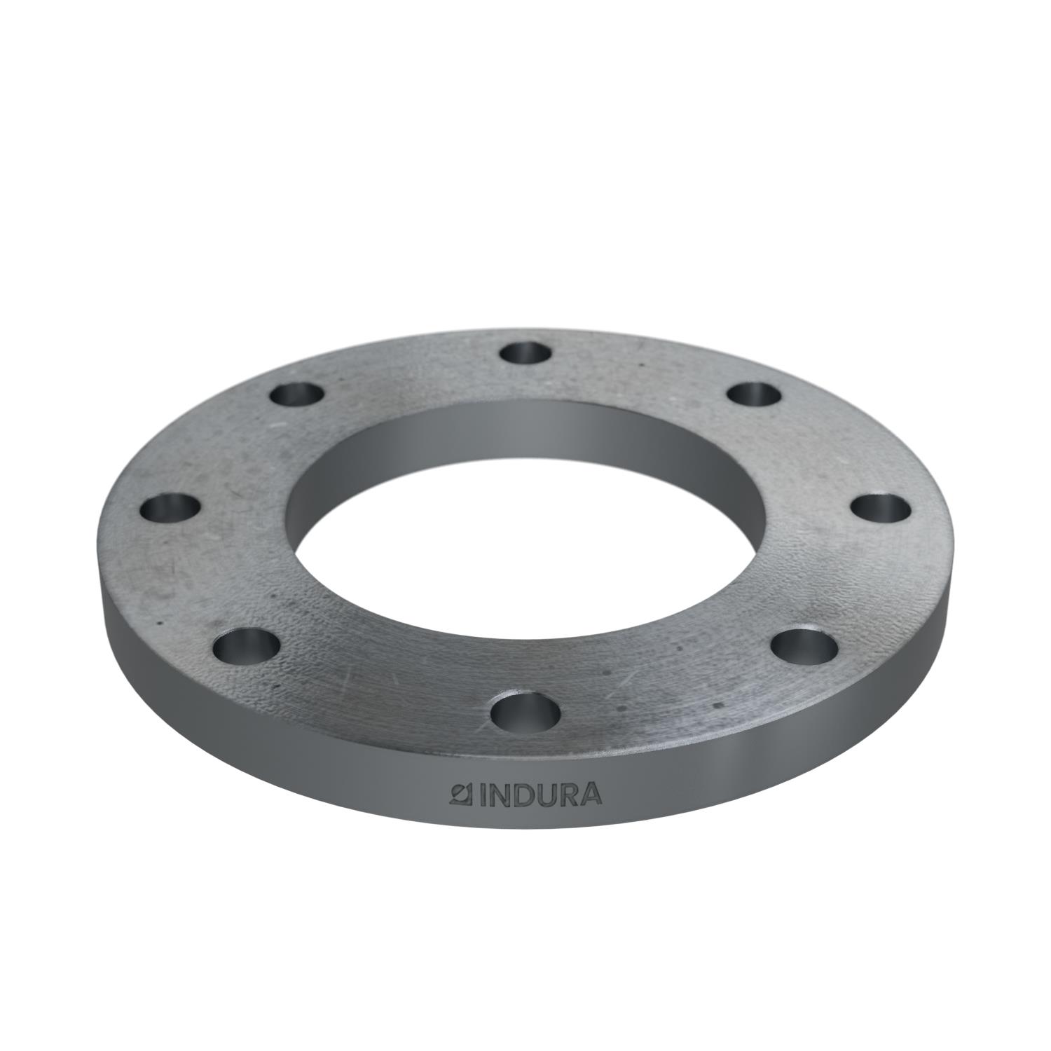Plate flange, HDG, EN 1092-1, T:01, PN10-16, DN125, P250GH, INDURA