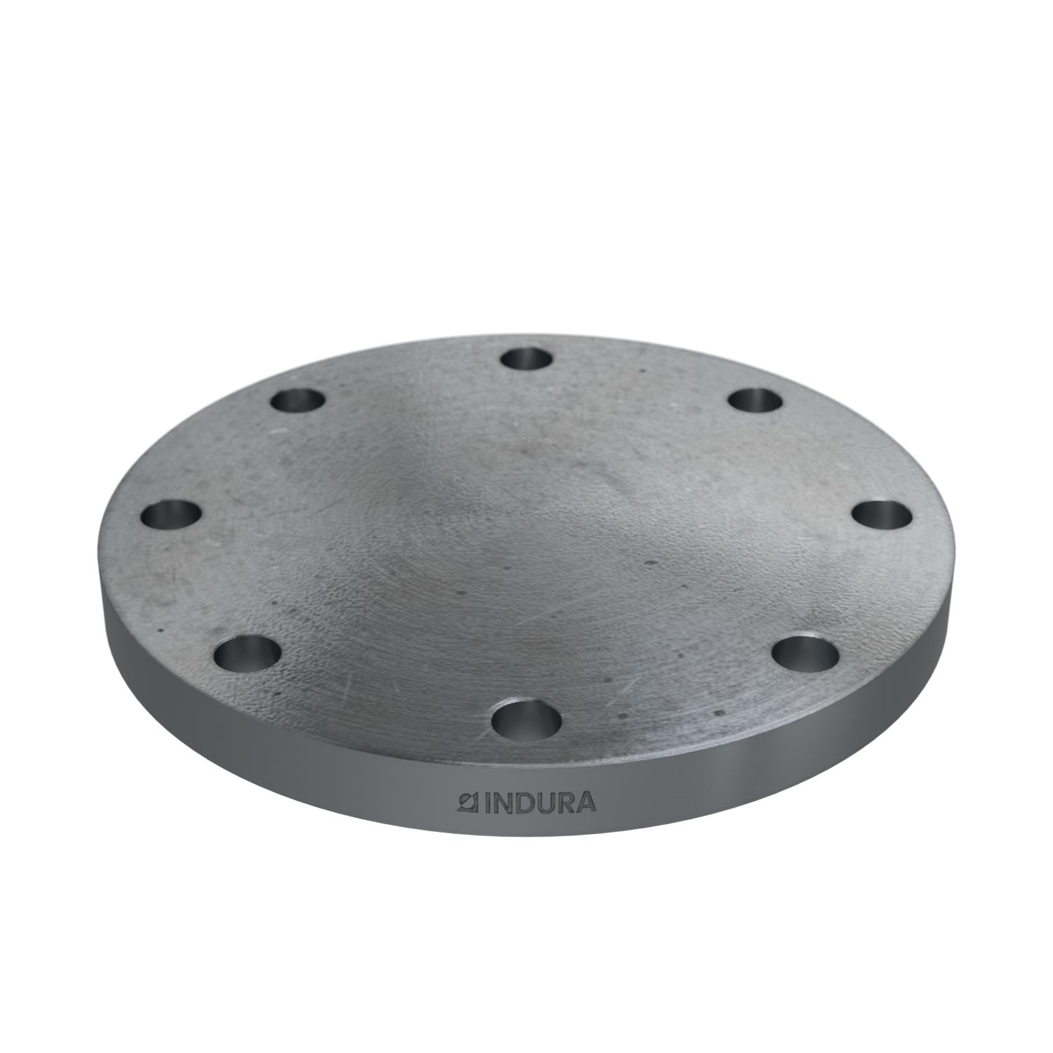 Blind flange, HDG, EN 1092-1, T:05, PN10-16, DN125, P250GH, INDURA