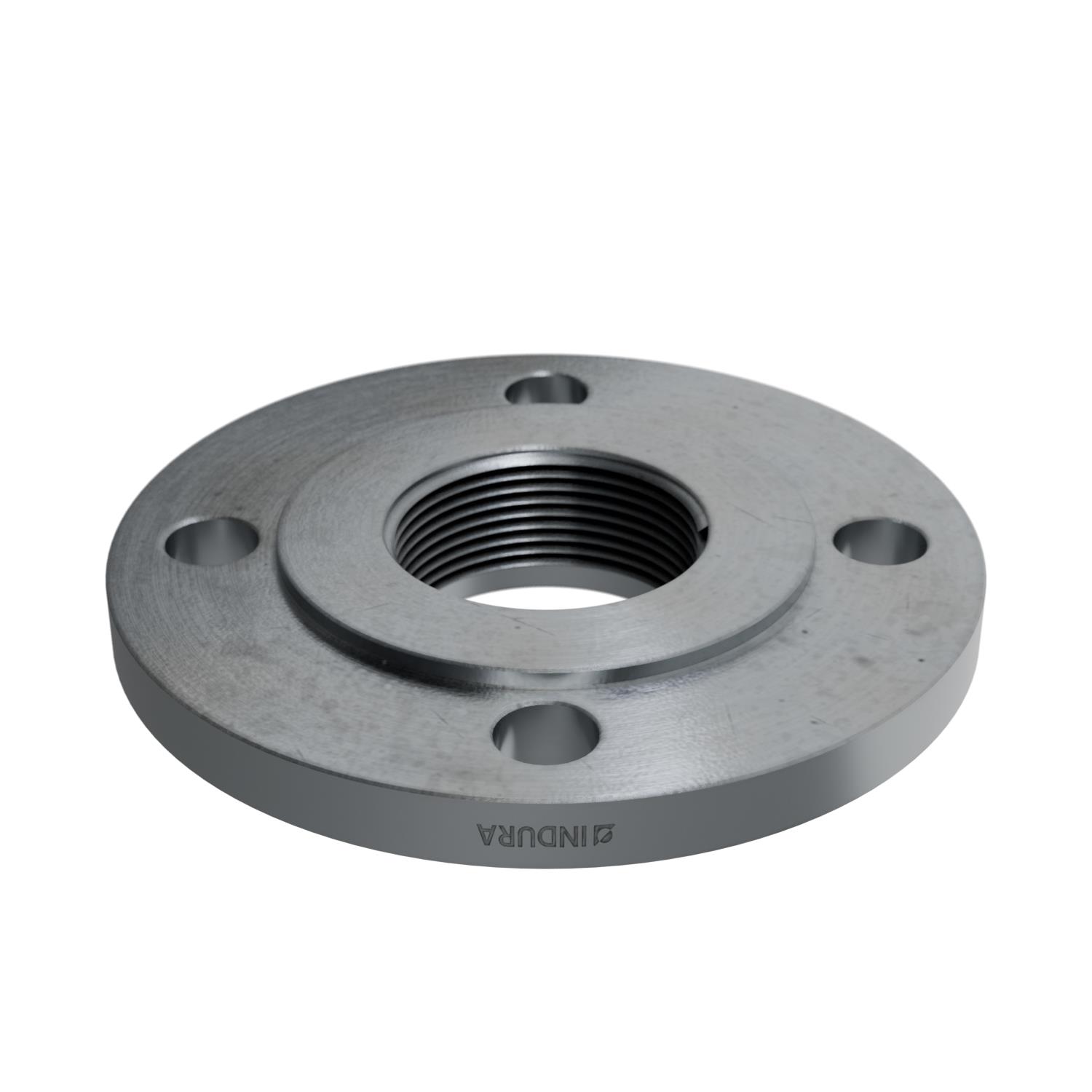 Threaded flange, HDG, EN 1092-1, T:13, PN6, DN40, P250GH, INDURA