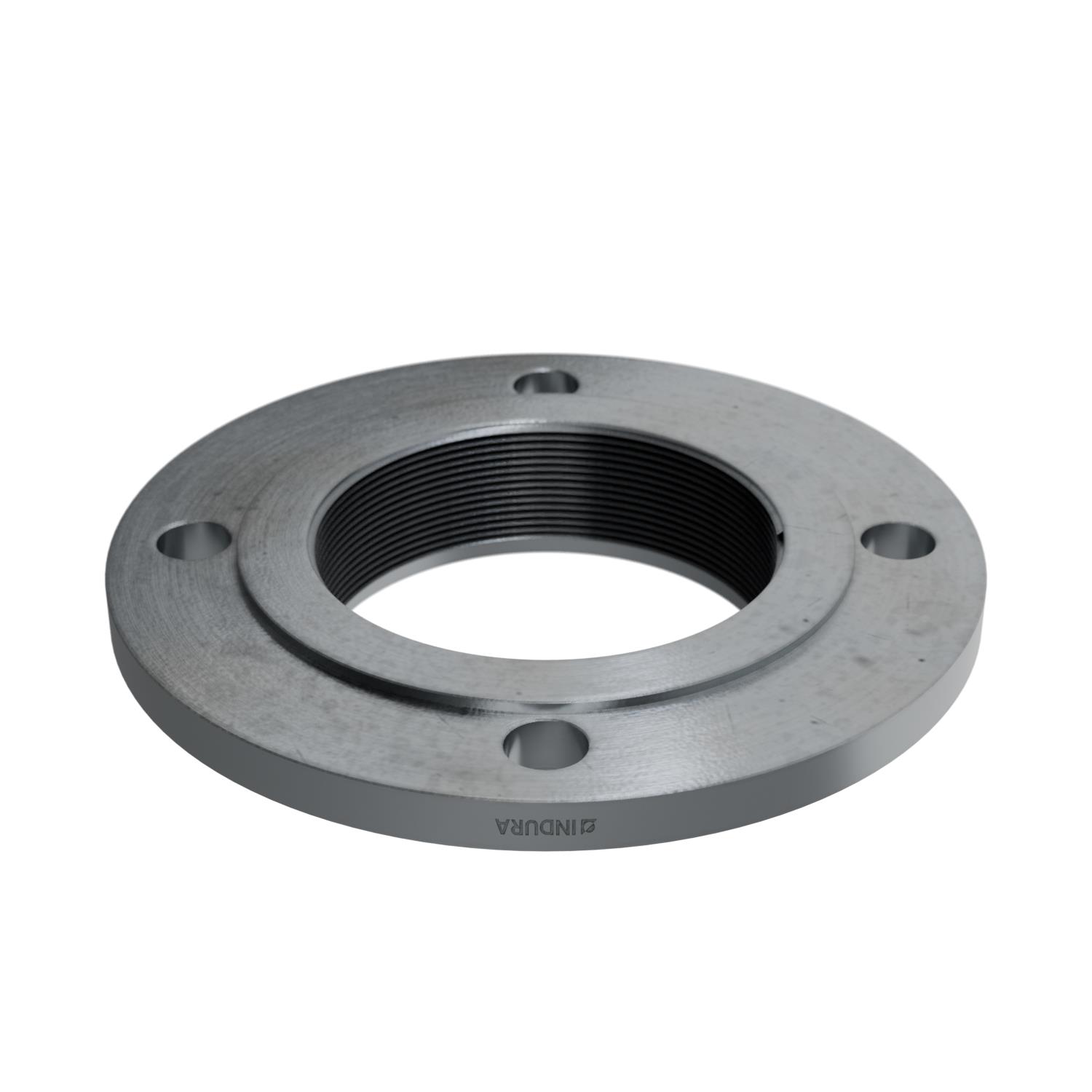 Threaded flange, HDG, EN 1092-1, T:13, PN6, DN100, P250GH, INDURA