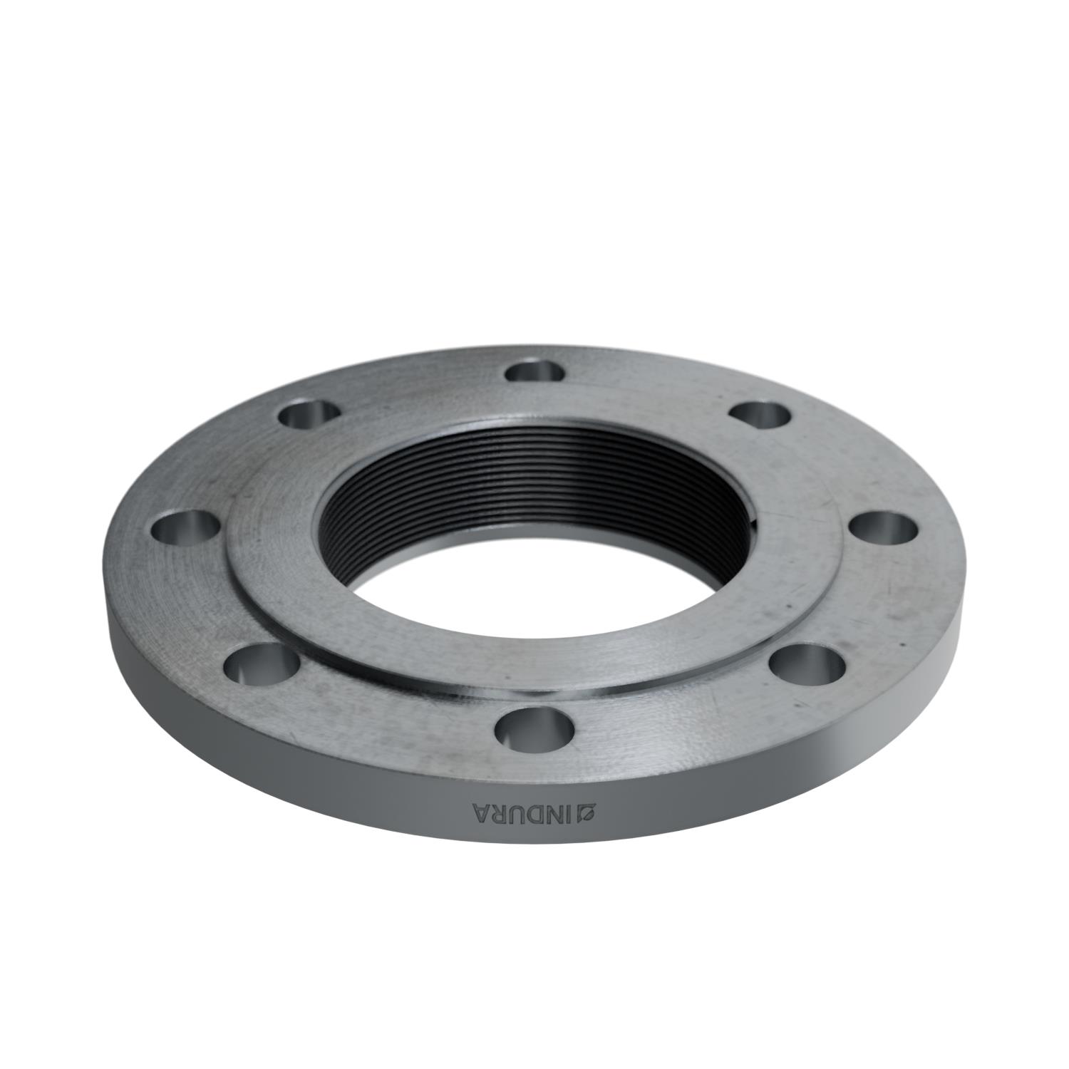 Threaded flange, HDG, EN 1092-1, T:13, PN10-16, DN100, P250GH, INDURA