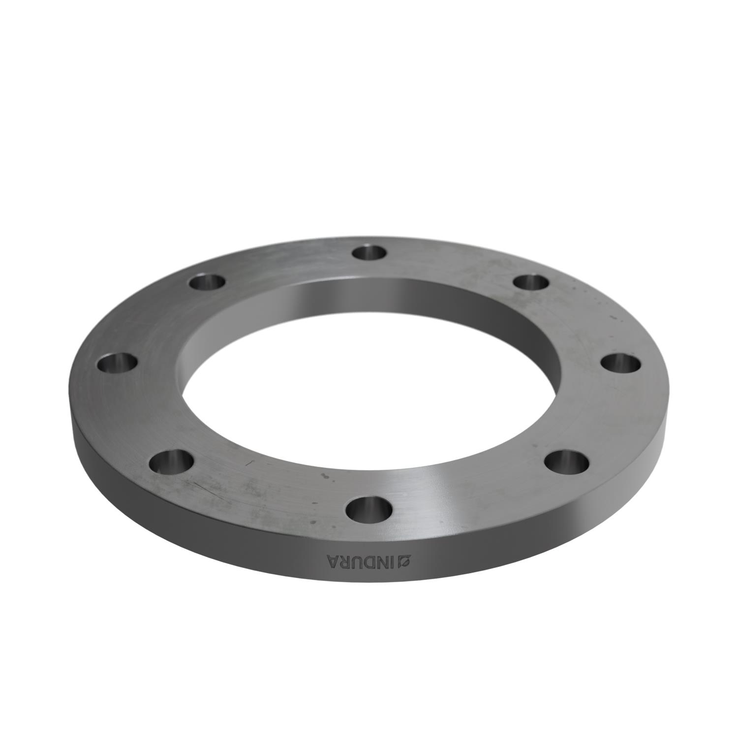 Plate flange, EN 1092-1, T:01, PN6, DN150, S235JR, INDURA