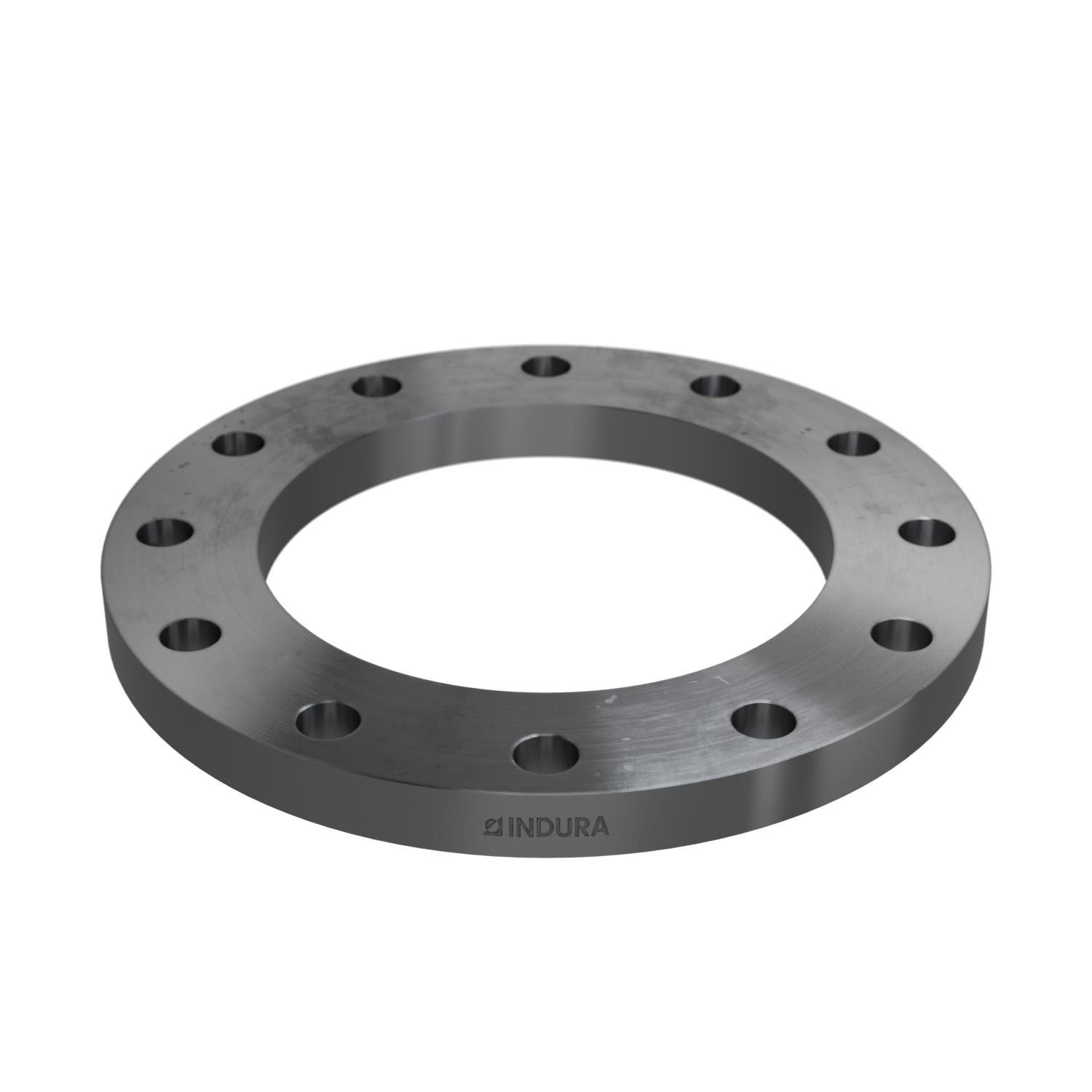 Plate flange, EN 1092-1, T:01, PN16, DN200, P250GH, INDURA