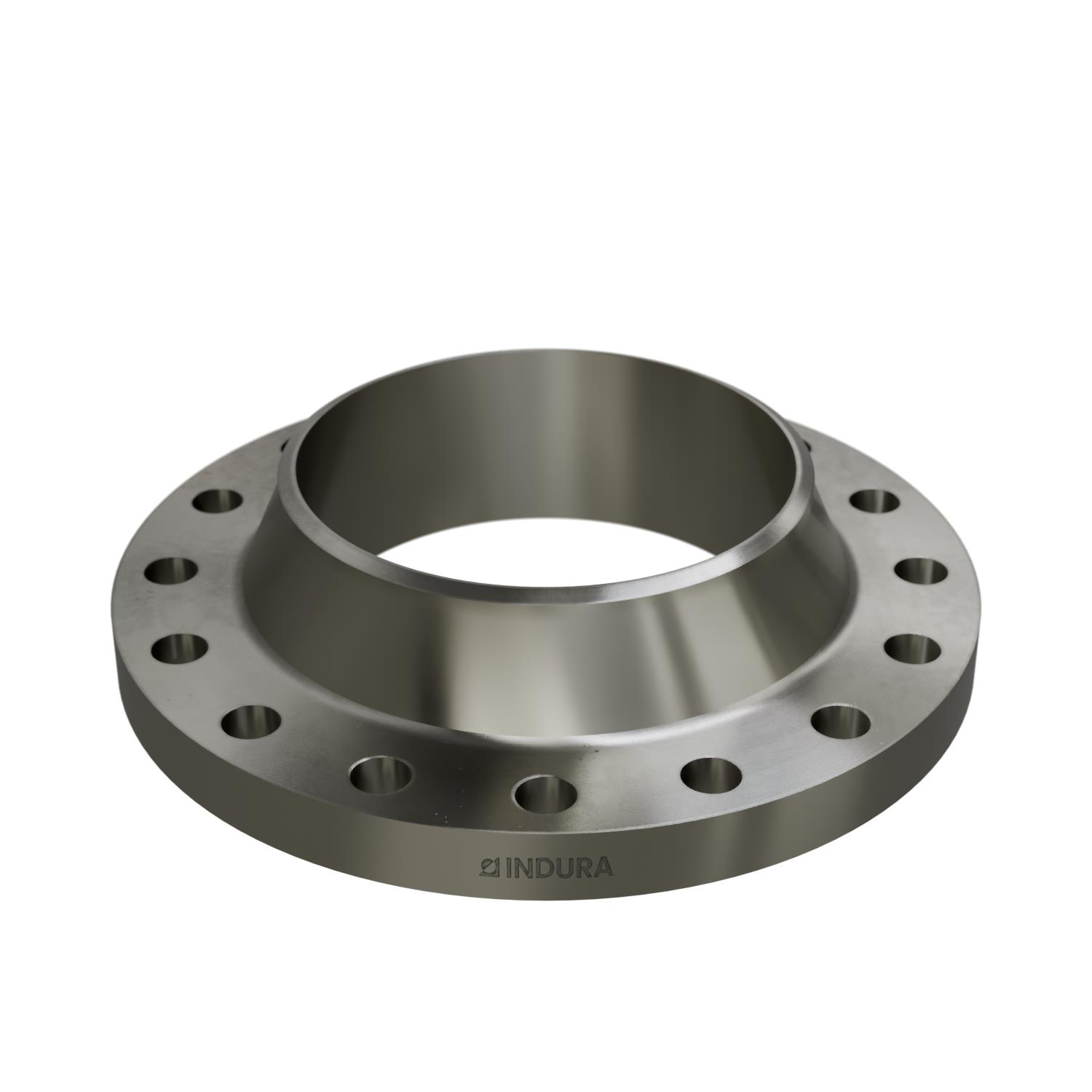 Weld-neck flange, EN 1092-1, T:11, PN63, DN400, AISI304L, INDURA
