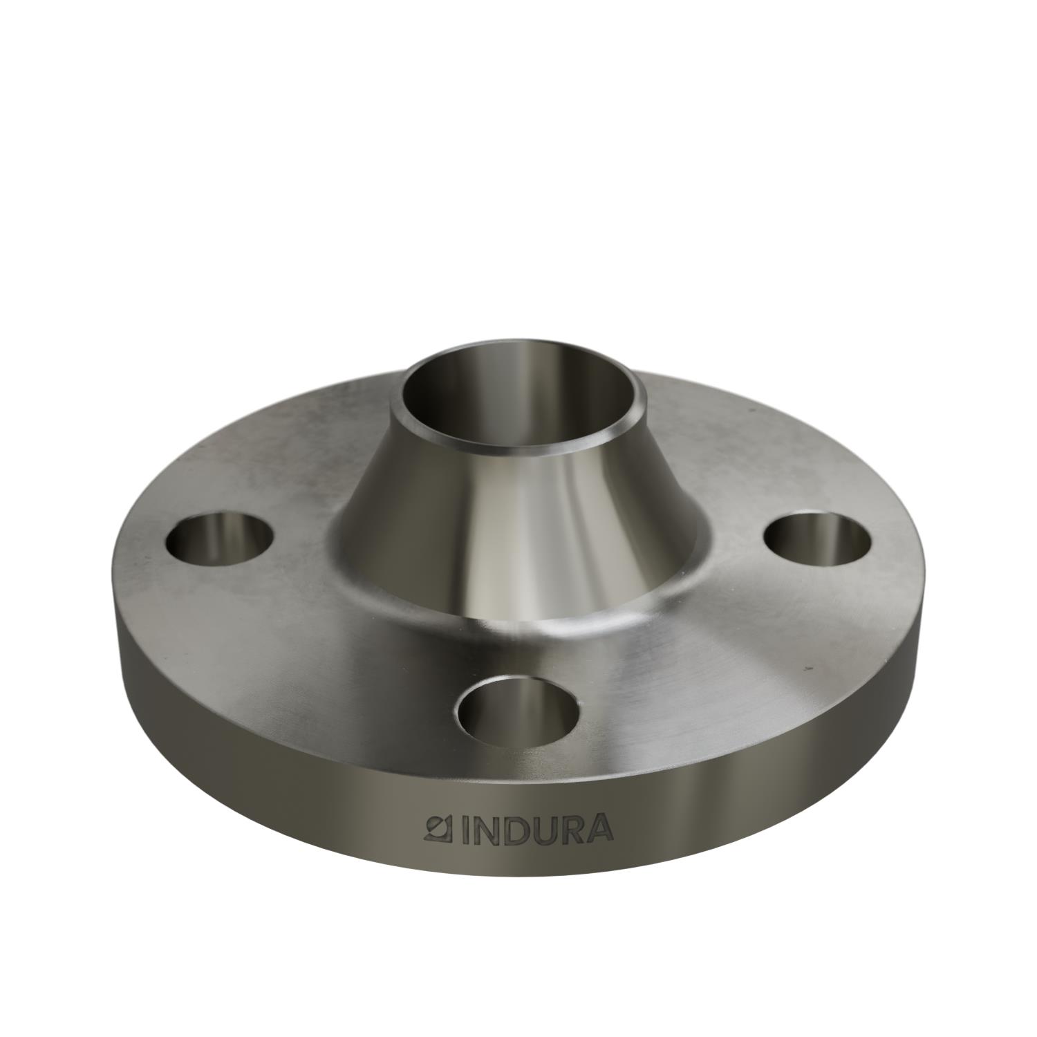 Weld-neck flange, EN 1092-1, T:11, PN100, DN50, AISI304L, INDURA