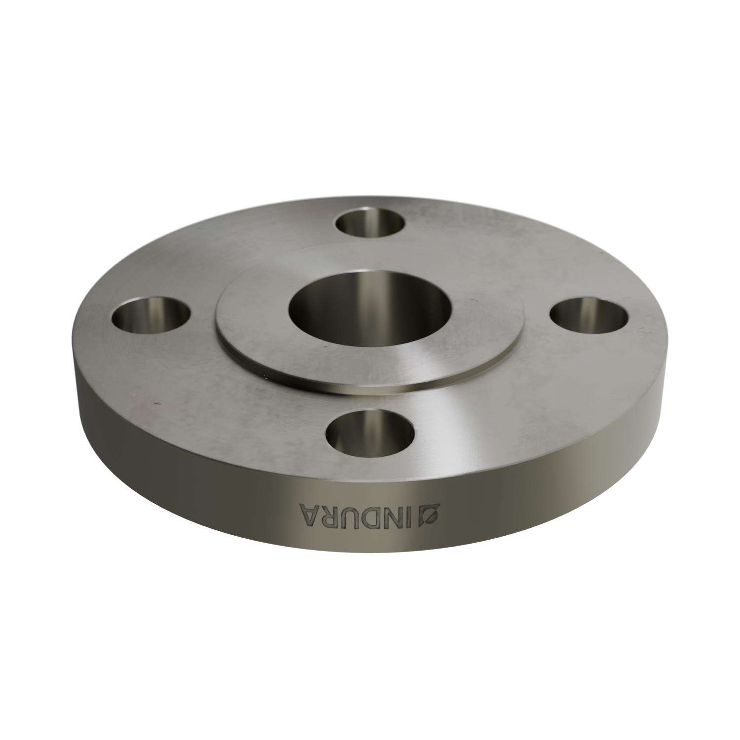 Weld-neck flange, EN 1092-1, T:11, PN100, DN50, AISI304L, INDURA