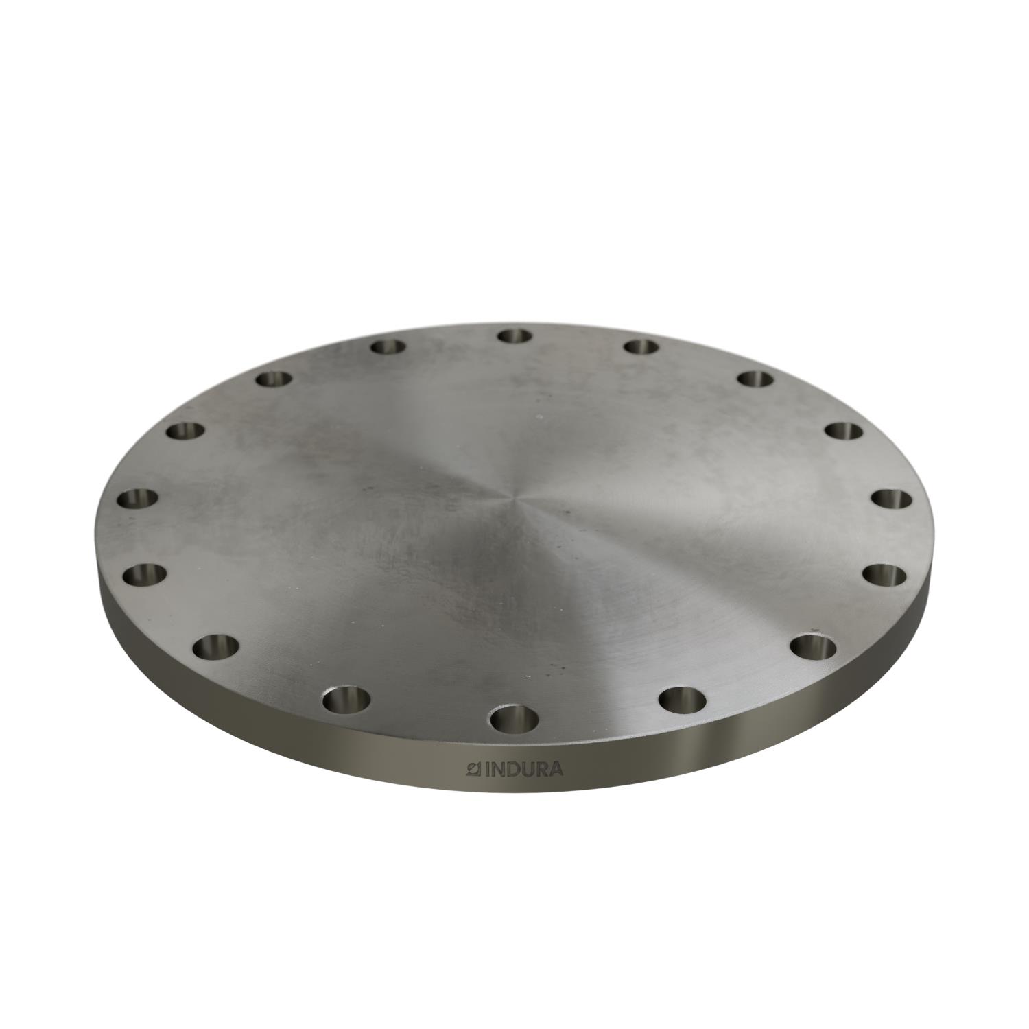 Blind flange, ASME B16.5, 150 lbs, 18", AISI304L, INDURA