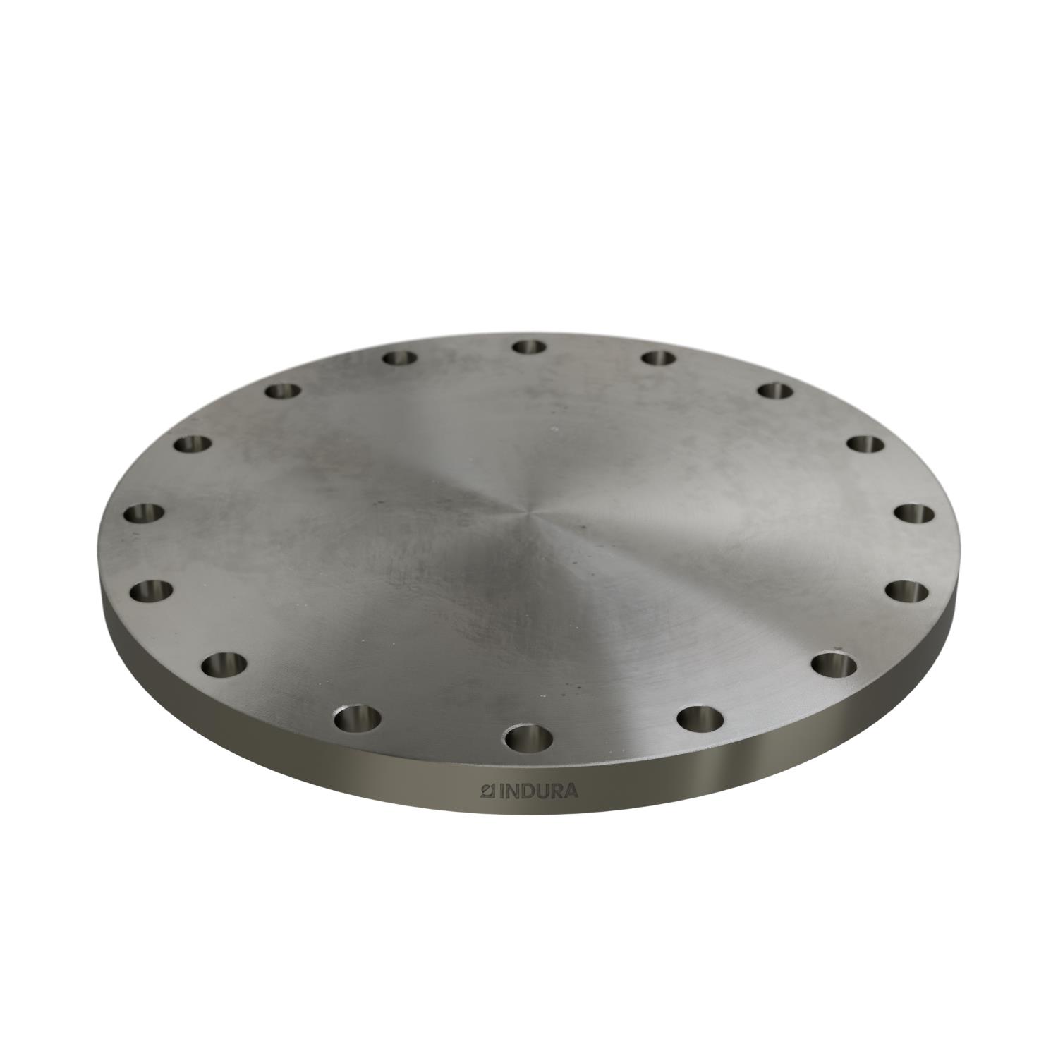 Blind flange, ASME B16.5, 150 lbs, 16", AISI304L, INDURA