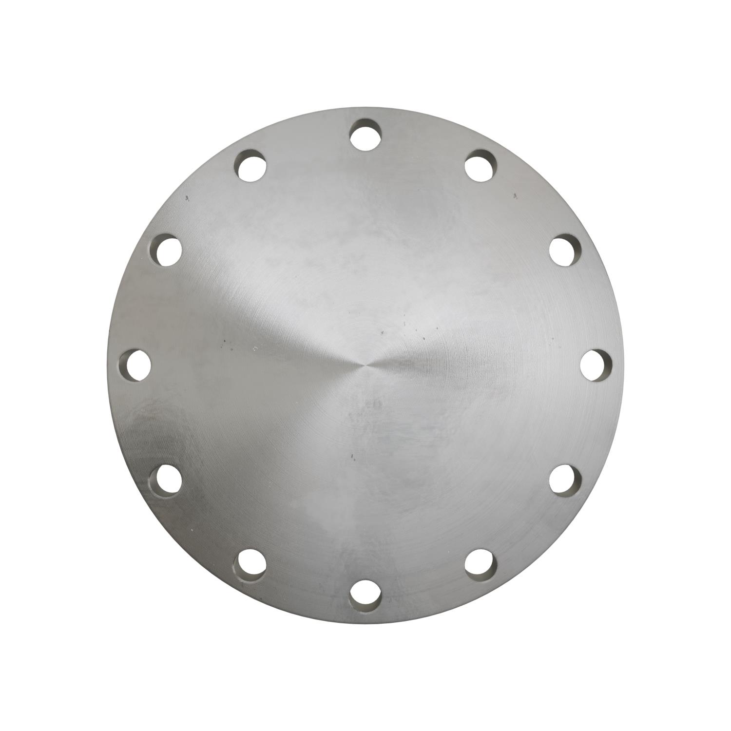 Blind flange, ASME B16.5, 150 lbs, 10", AISI304L, INDURA