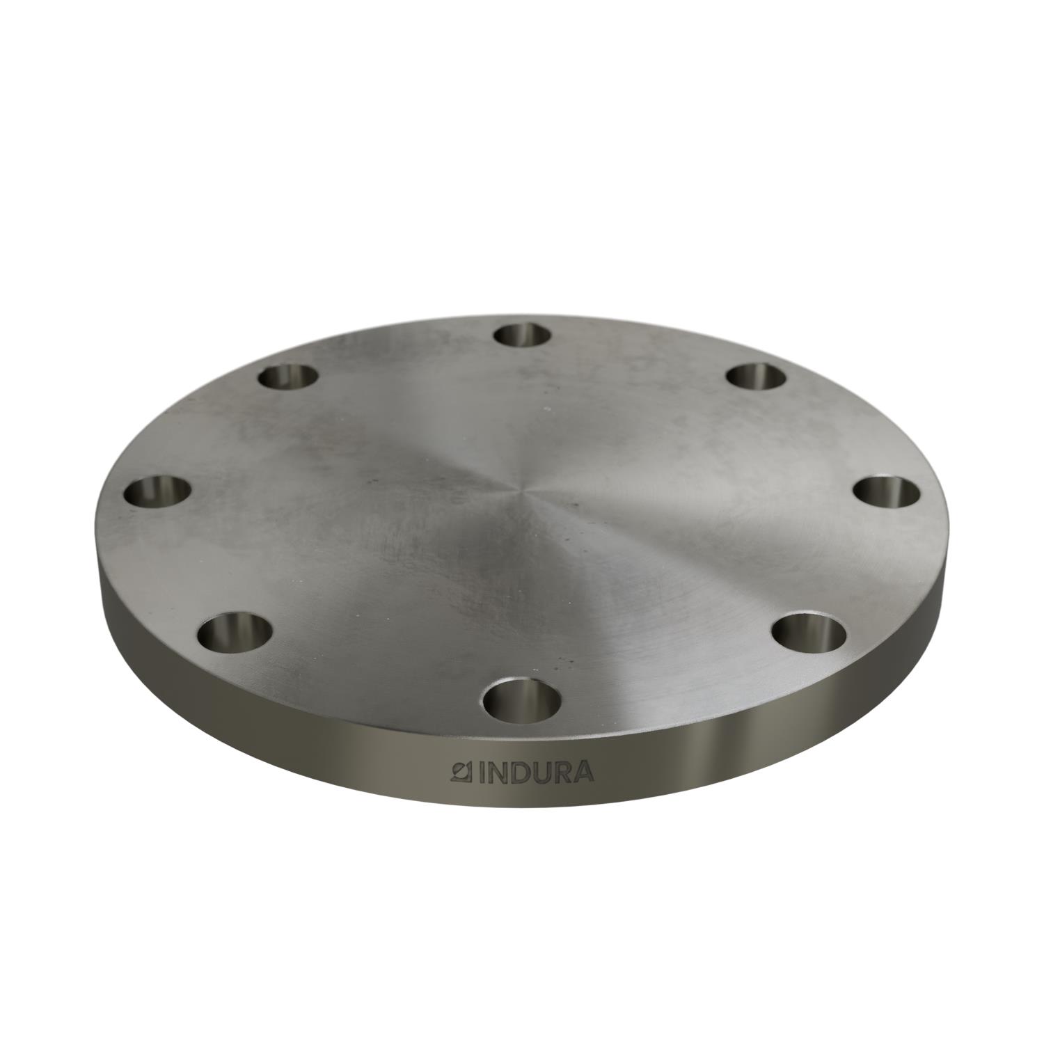 Blind flange, ASME B16.5, 150 lbs, 6", AISI304L, INDURA