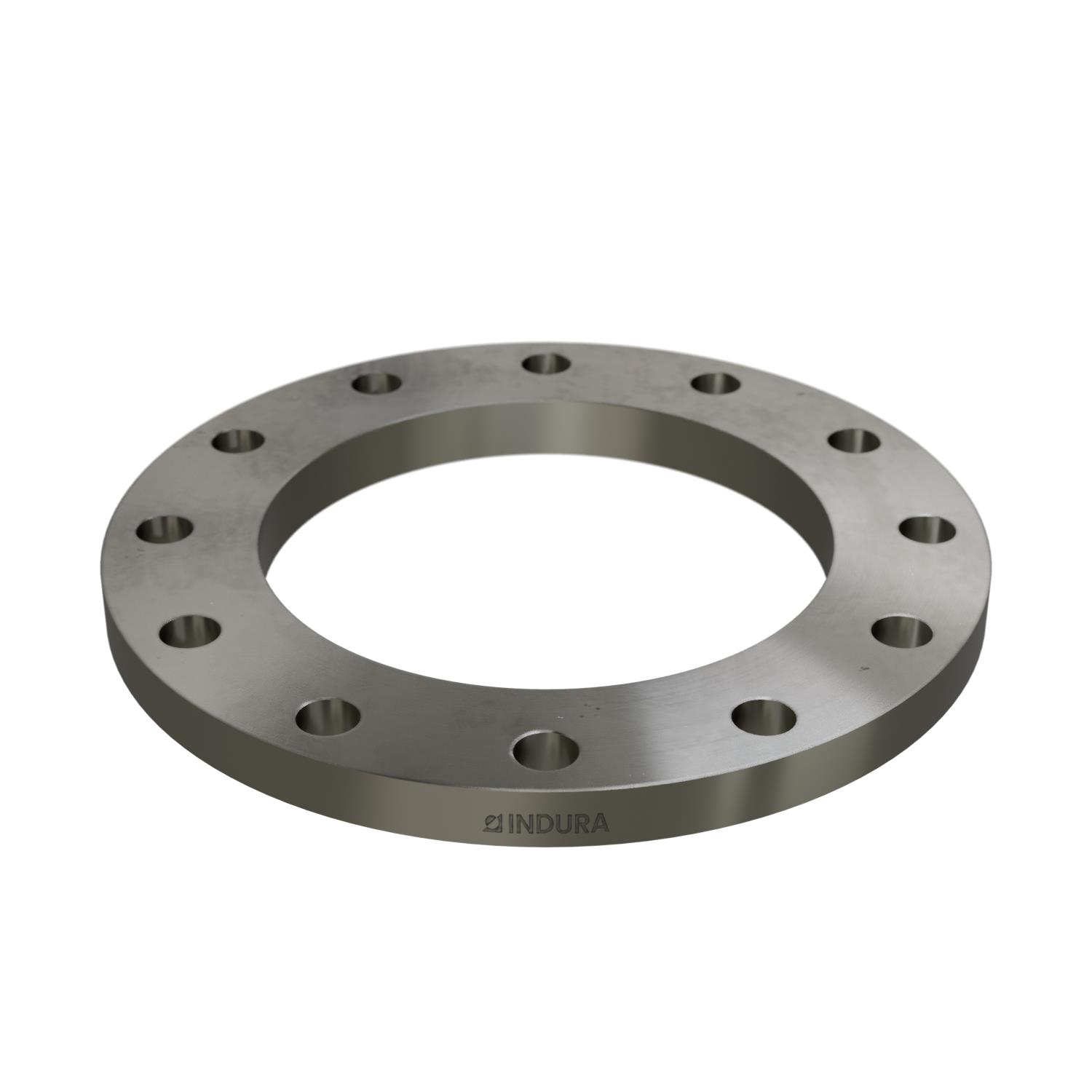 Plate flange, EN 1092-1, T:01, PN16, DN200, AISI321, INDURA