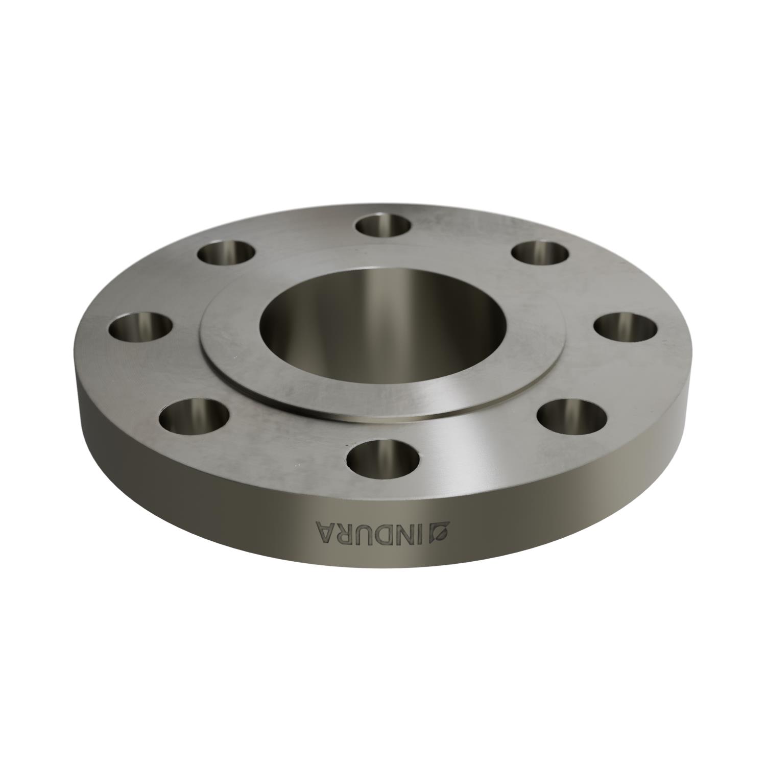 Weld-neck flange, EN 1092-1, T:11, PN100, DN125, AISI321, INDURA