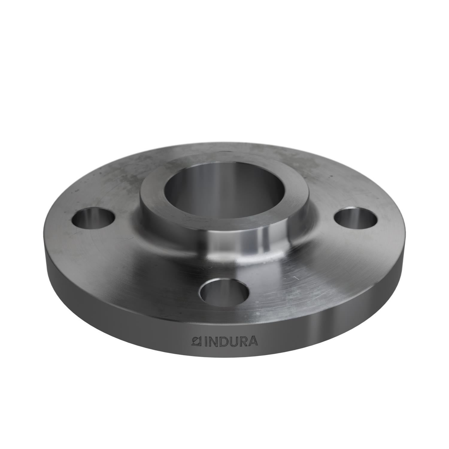 Hubbed slip-on flange, EN 1092-1, T:12, PN10-40, DN40, P250GH, INDURA
