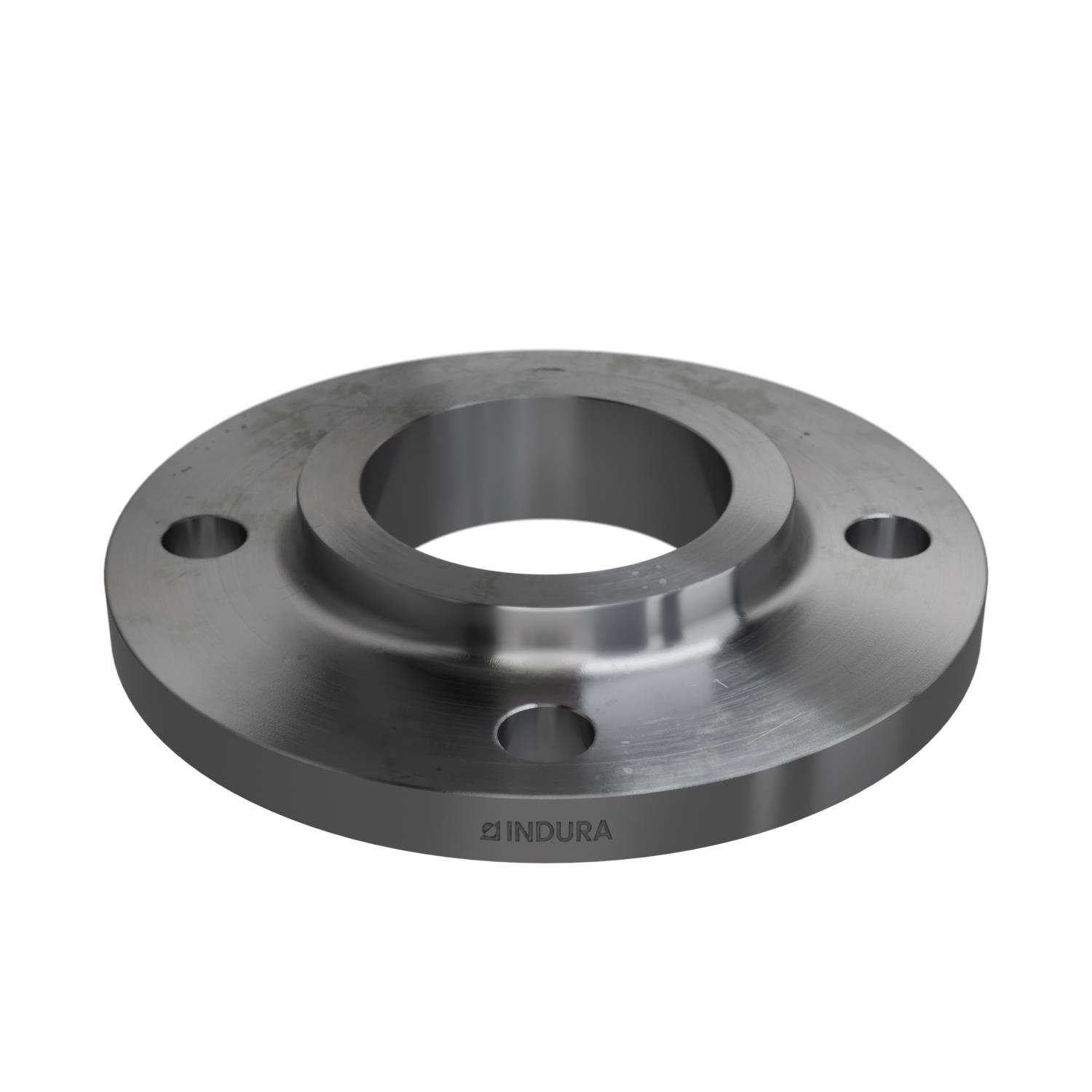 Hubbed slip-on flange, EN 1092-1, T:12, PN10-16, DN65, P250GH, INDURA