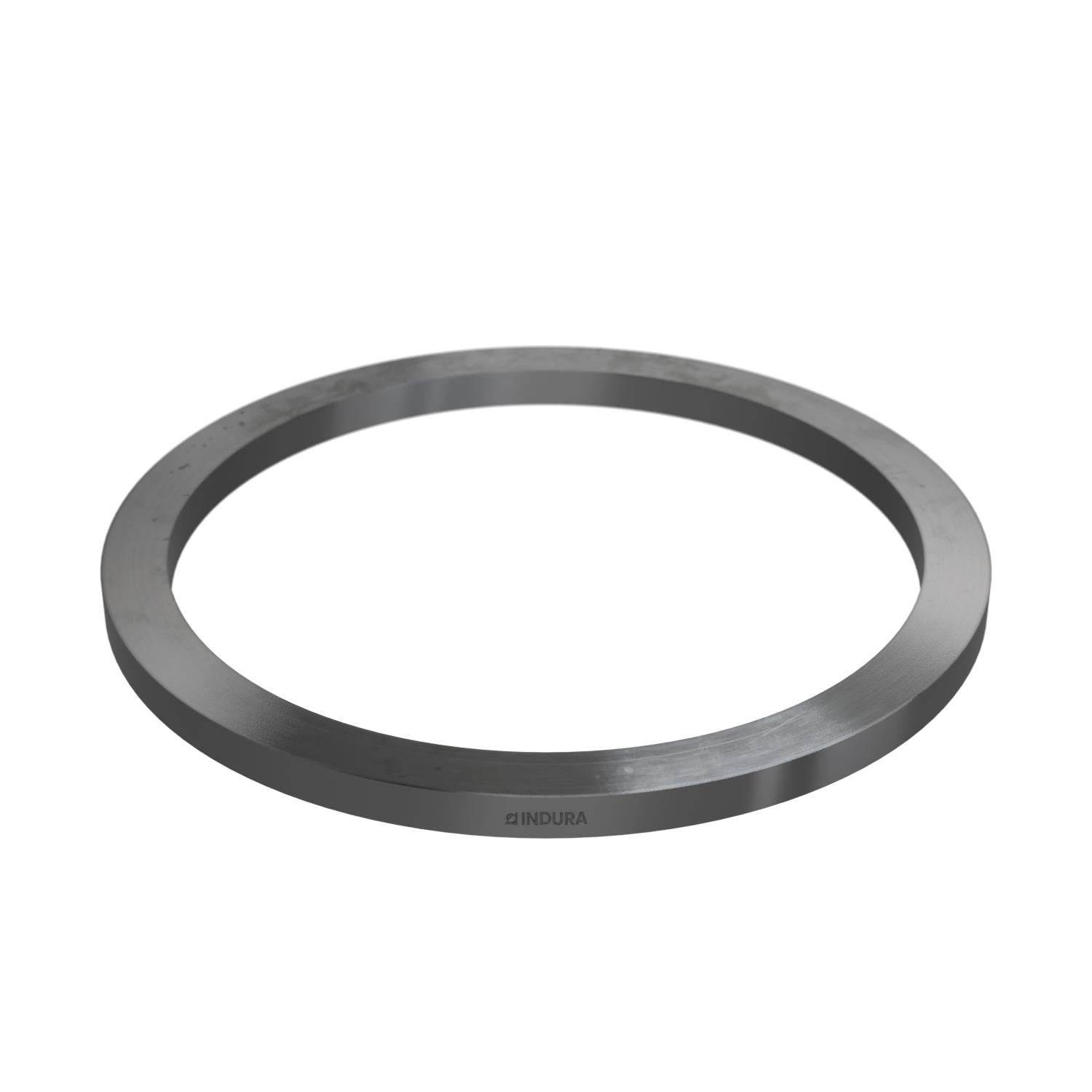 Weld-on plate collar, EN 1092-1, T:32, PN10, DN400, S235JR, INDURA