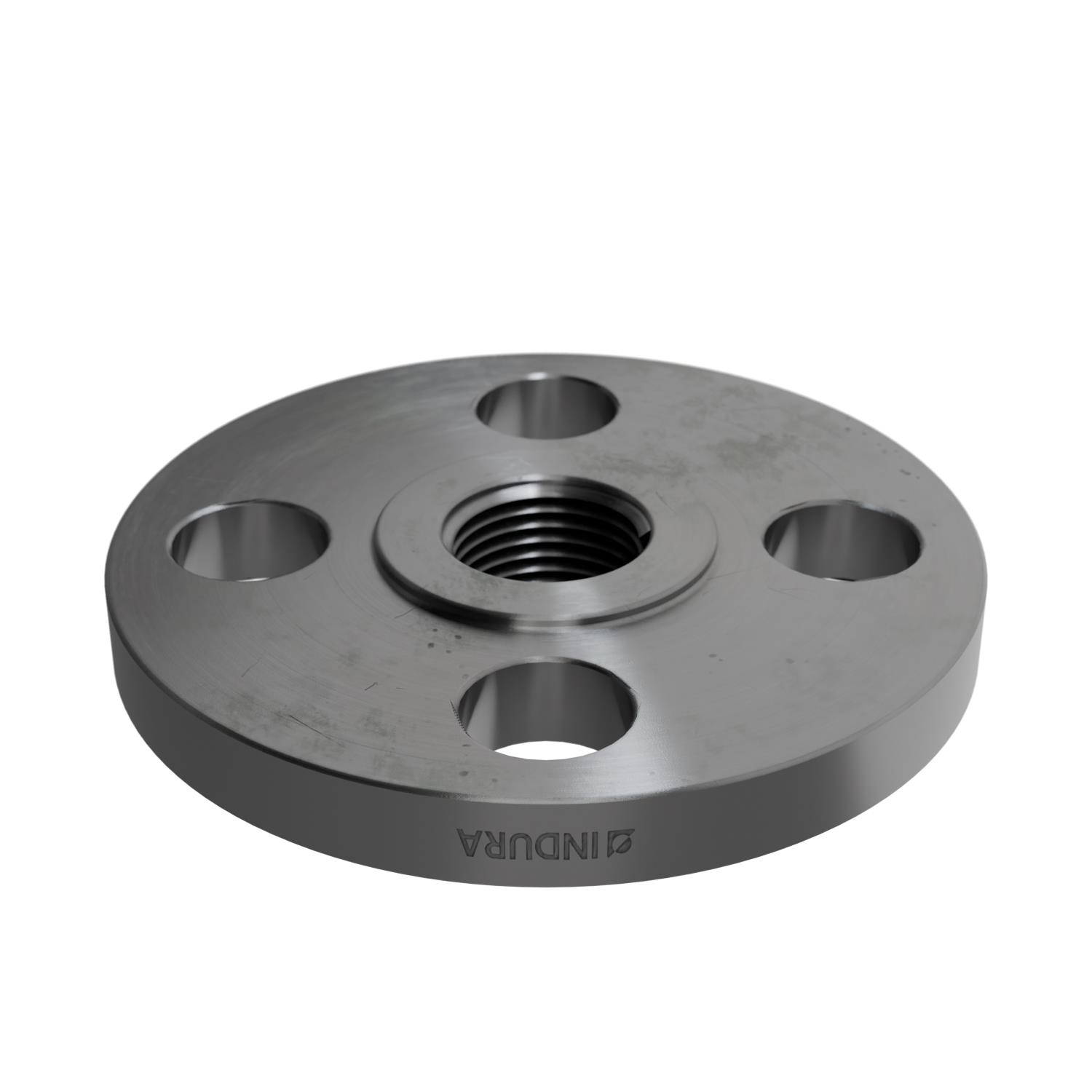Threaded flange, ASME B16.5, 150 lbs, 1/2", LF2 CL1-SA/A105N-P280GH, INDURA