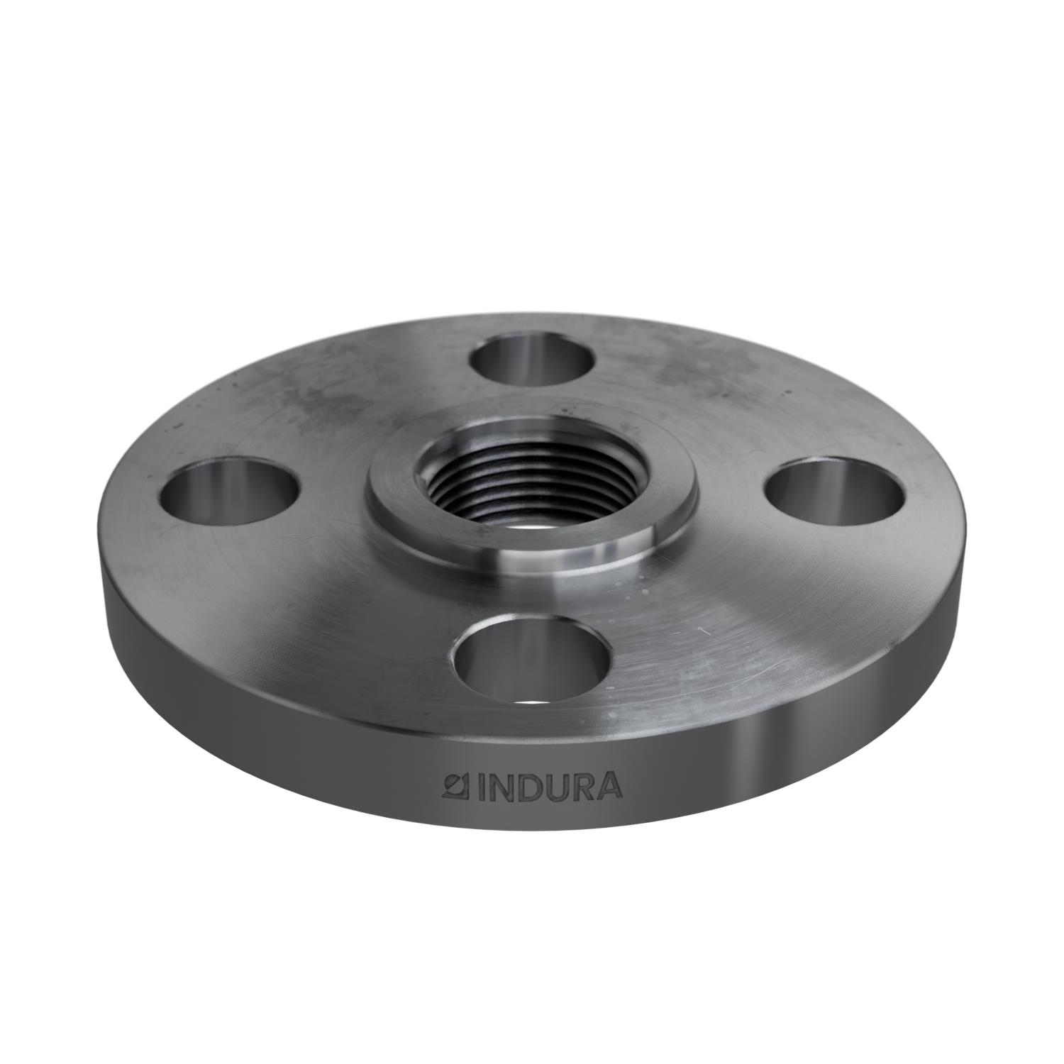 Threaded flange, ASME B16.5, 150 lbs, 3/4", LF2 C1-SA/A105N-P280GH, INDURA