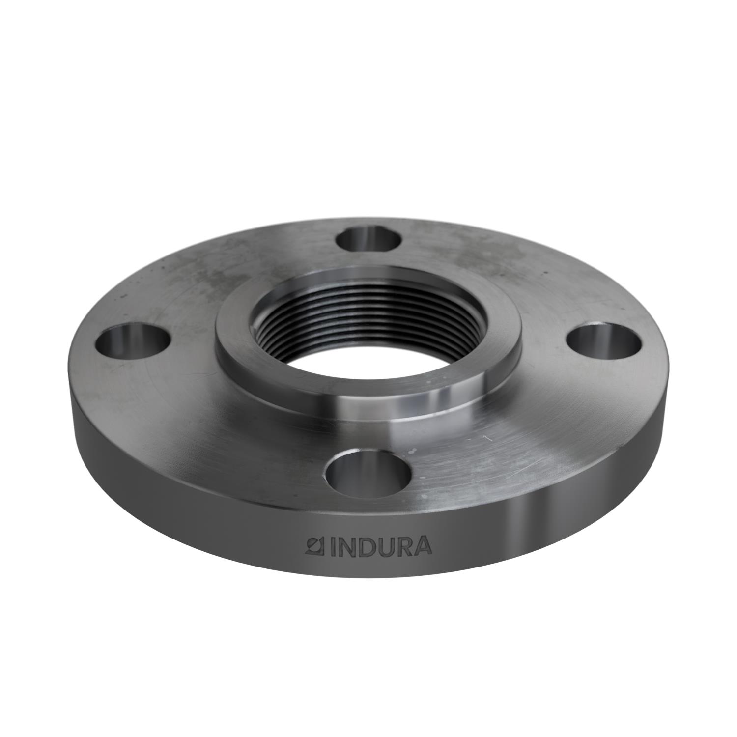 Threaded flange, ASME B16.5, 150 lbs, 2", LF2 C1-SA/A105N-P280GH, INDURA