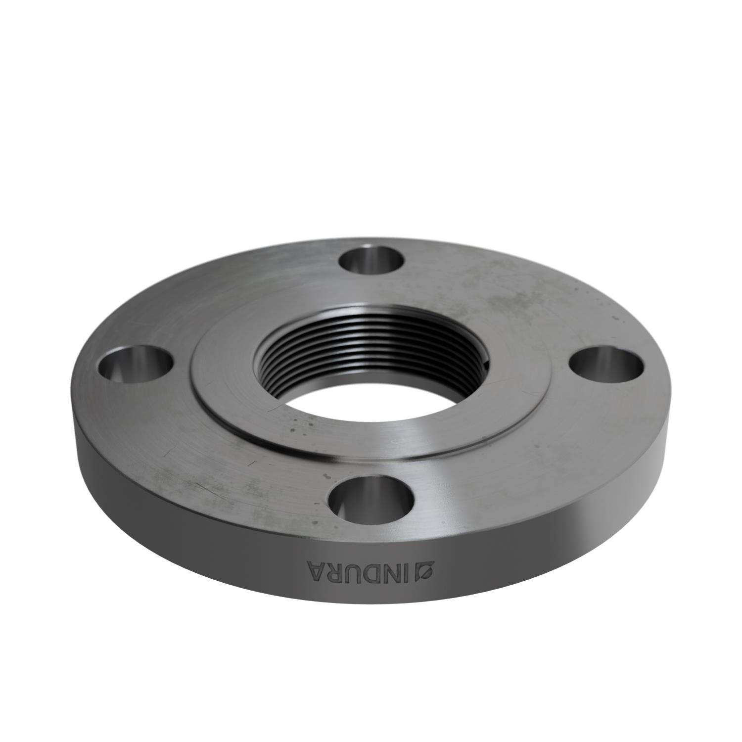 Threaded flange, ASME B16.5, 150 lbs, 2", LF2 CL1-SA/A105N-P280GH, INDURA