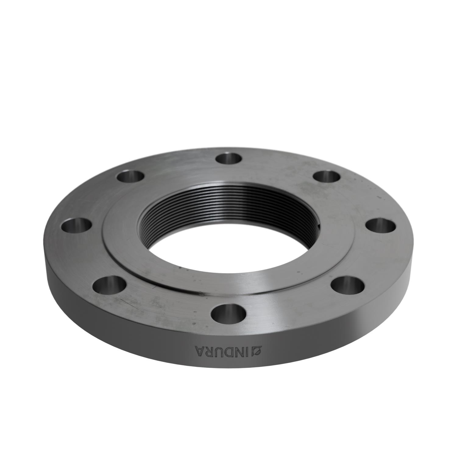 Threaded flange, ASME B16.5, 150 lbs, 4", LF2 CL2-SA/A105N-P280GH, INDURA