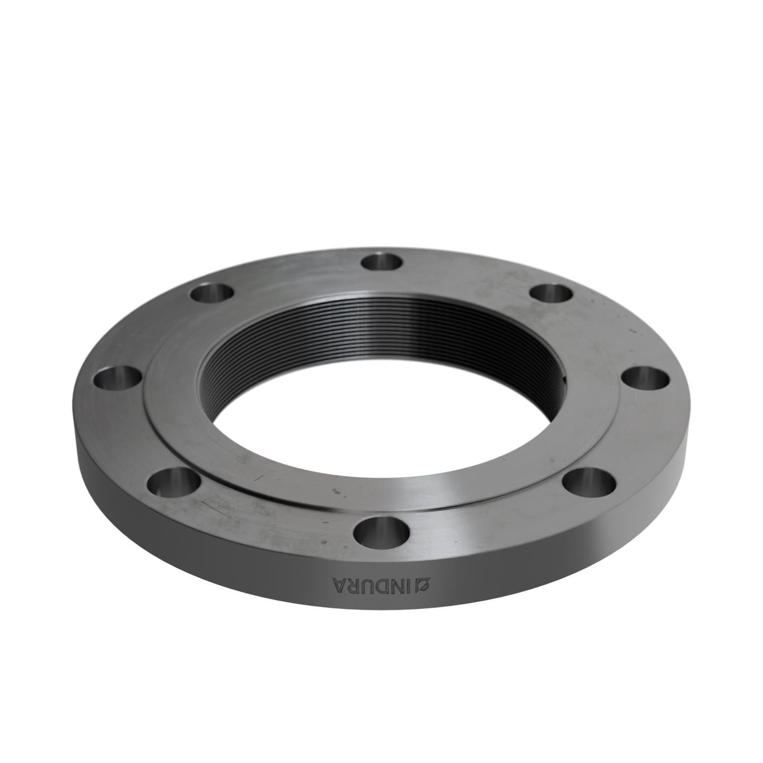 Threaded flange, ASME B16.5, 150 lbs, 6", LF2 C1-SA/A105N-P280GH, INDURA