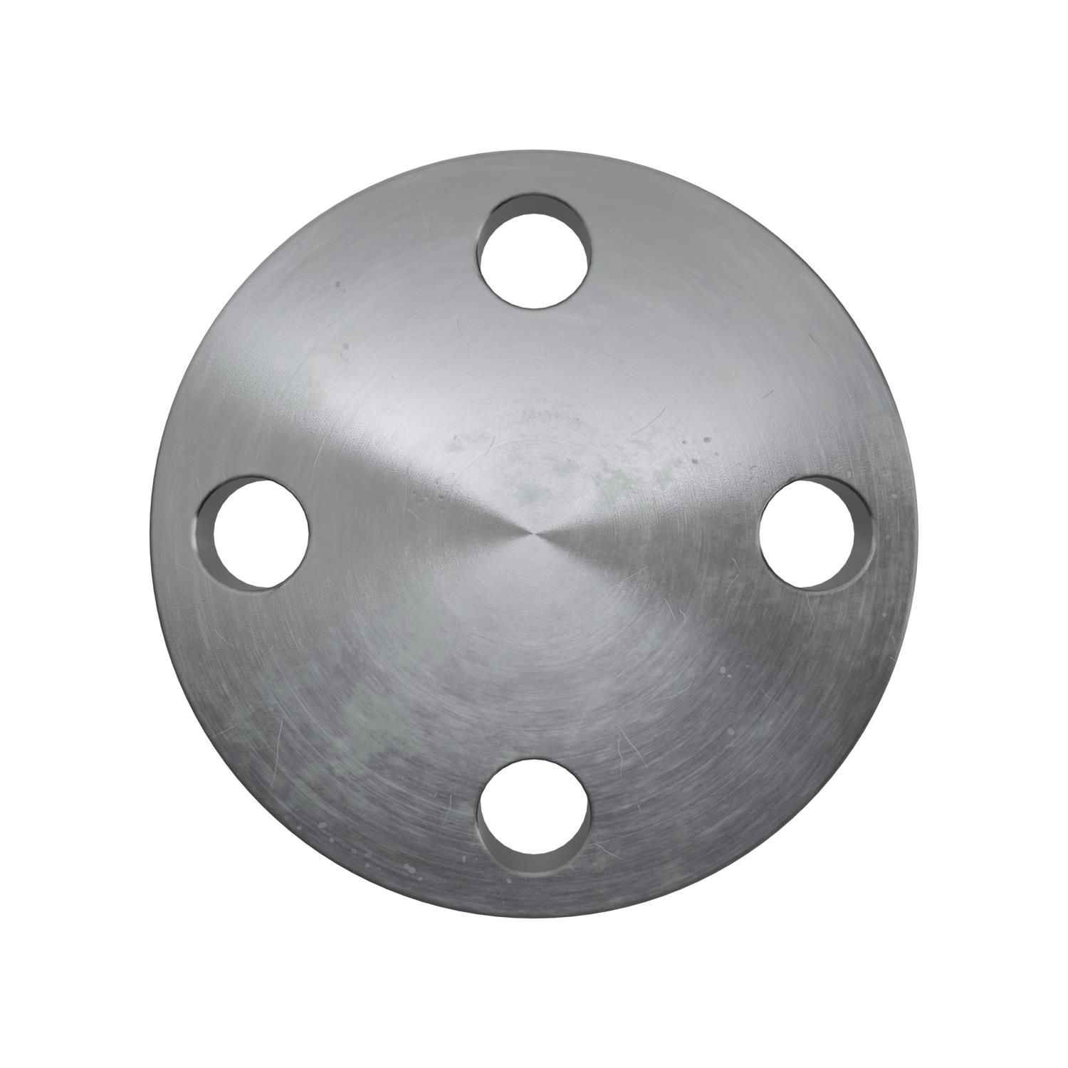 Blind flange, ASME B16.5, 150 lbs, 1", LF2 CL1-SA/A105N-P280GH, INDURA