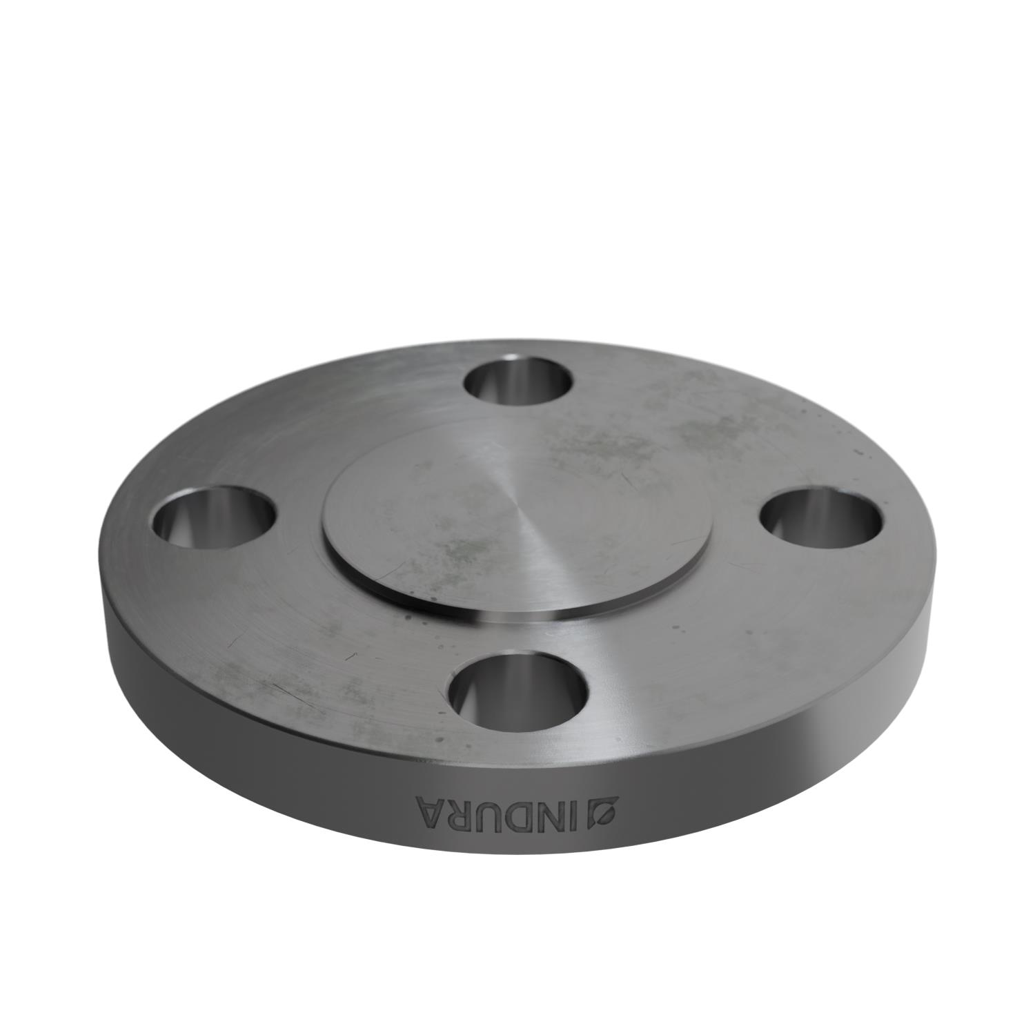 Blind flange, ASME B16.5, 150 lbs, 1", LF2 CL1-SA/A105N-P280GH, INDURA