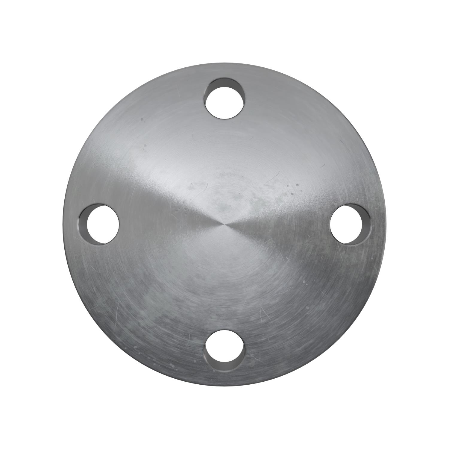 Blind flange, ASME B16.5, 150 lbs, 1 1/2", LF2 CL1-SA/A105N-P280GH, INDURA