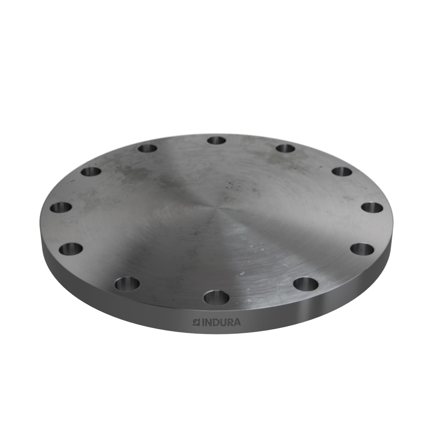 Blind flange, ASME B16.5, 150 lbs, 10", LF2 CL1-SA/A105N-P280GH, INDURA