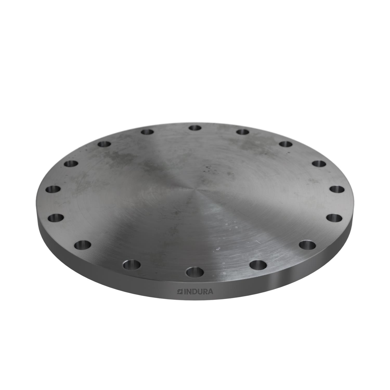 Blind flange, ASME B16.5, 150 lbs, 16", LF2 CL1-SA/A105N-P280GH, INDURA
