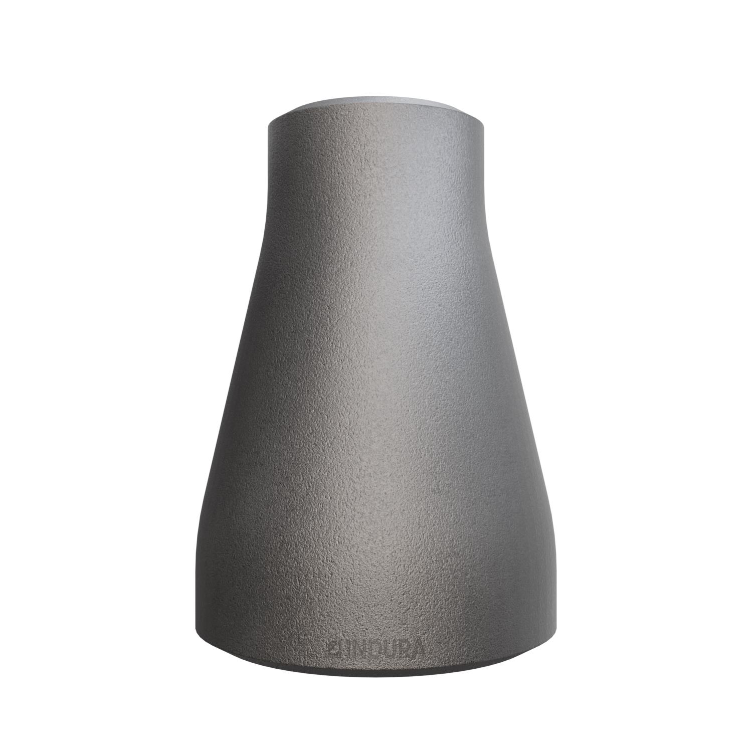 Concentric Reducer, EN10253-2, T:B, 44.5x26.9, P235GH-TC1, INDURA