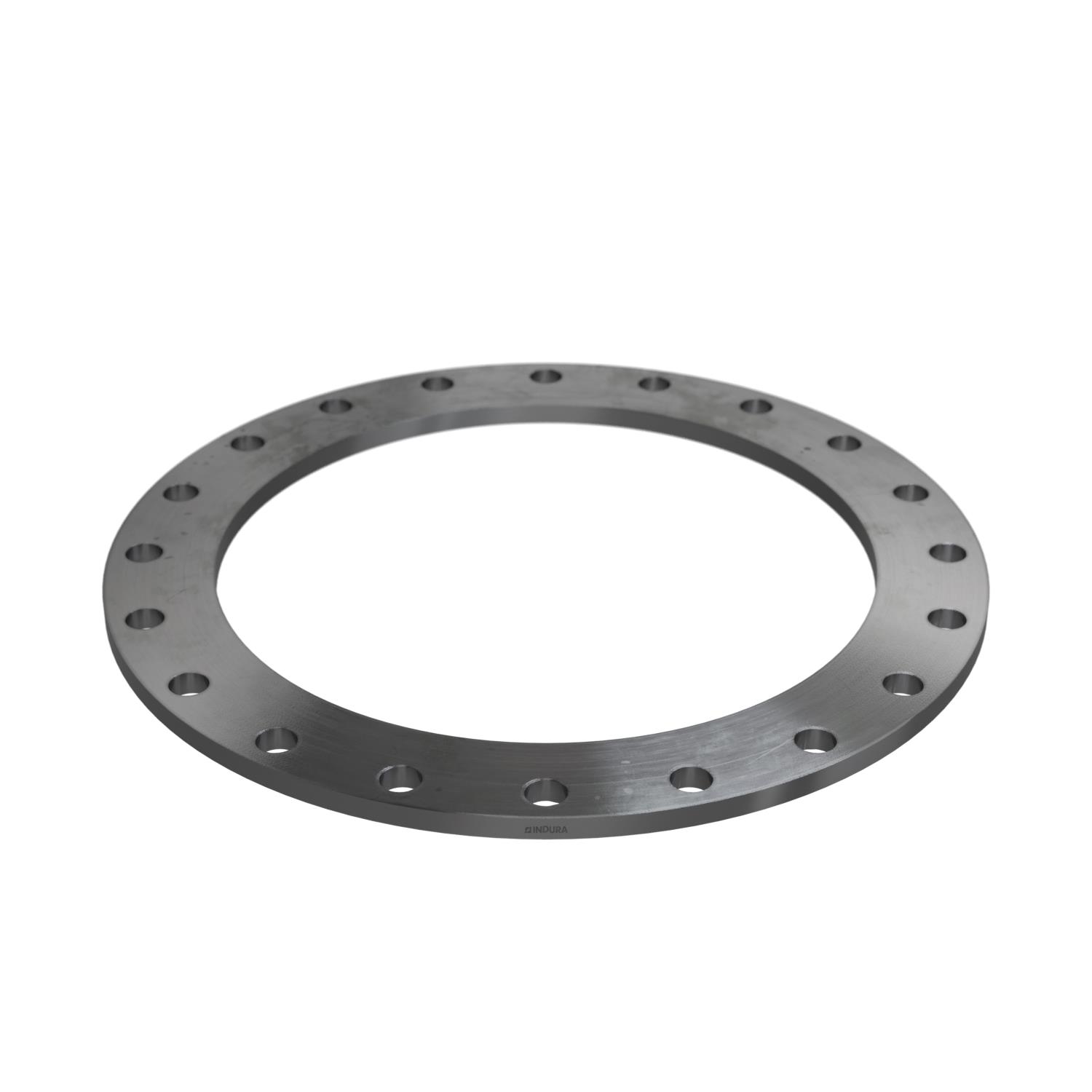 Plate flange, EN 1092-1, T:01, PN10, DN450, S235JR, INDURA