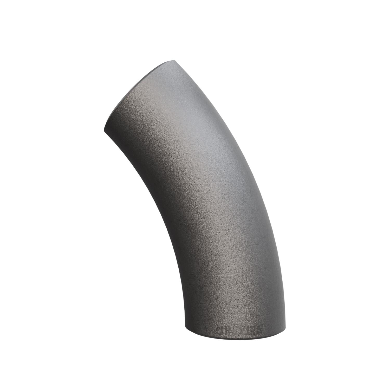 Butt Weld Elbow, ASME B16.9, Sch. Std./40, 6", A-234 WPB, INDURA