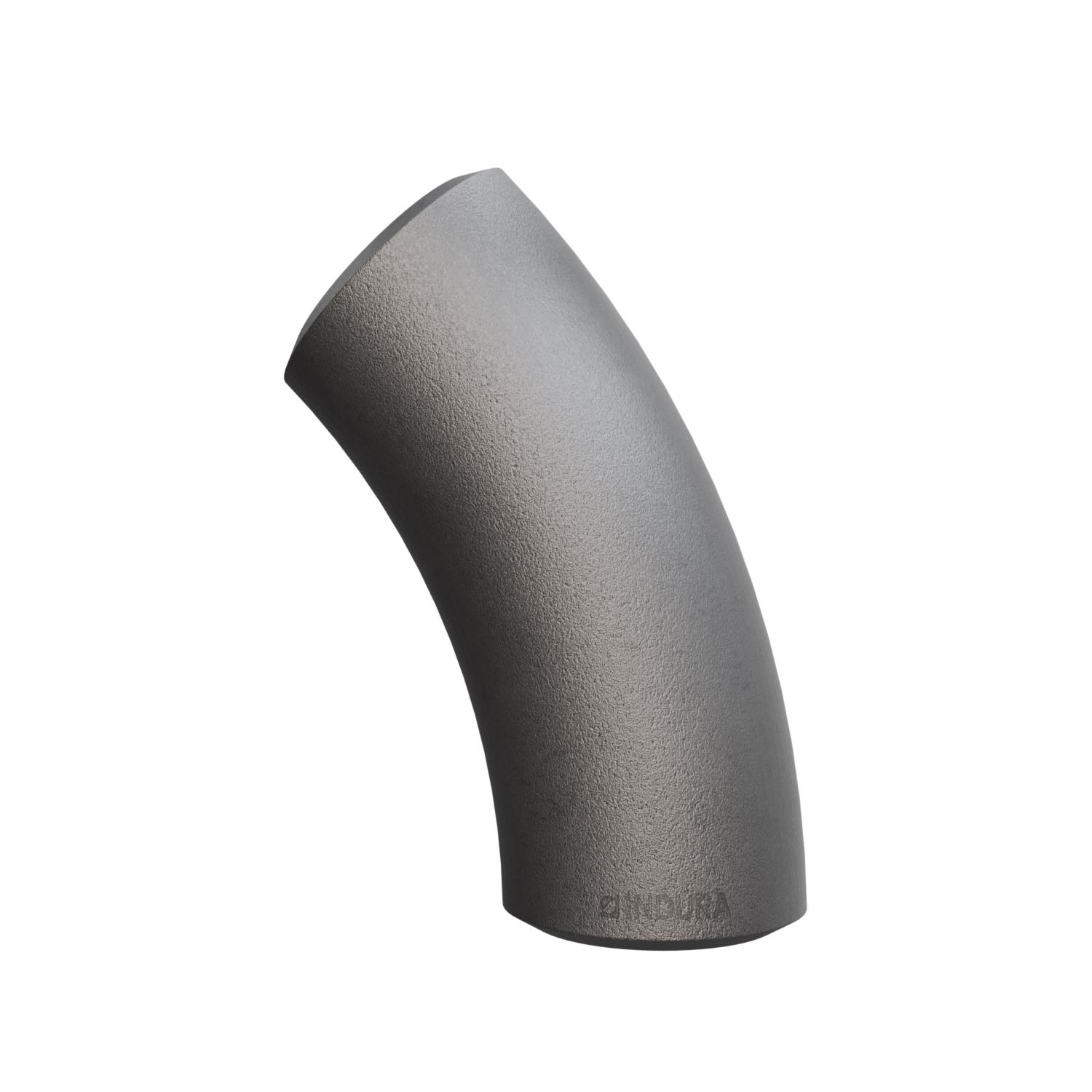 Butt Weld Elbow, ASME B16.9, Sch. XS/80, 2", A-234 WPB, INDURA