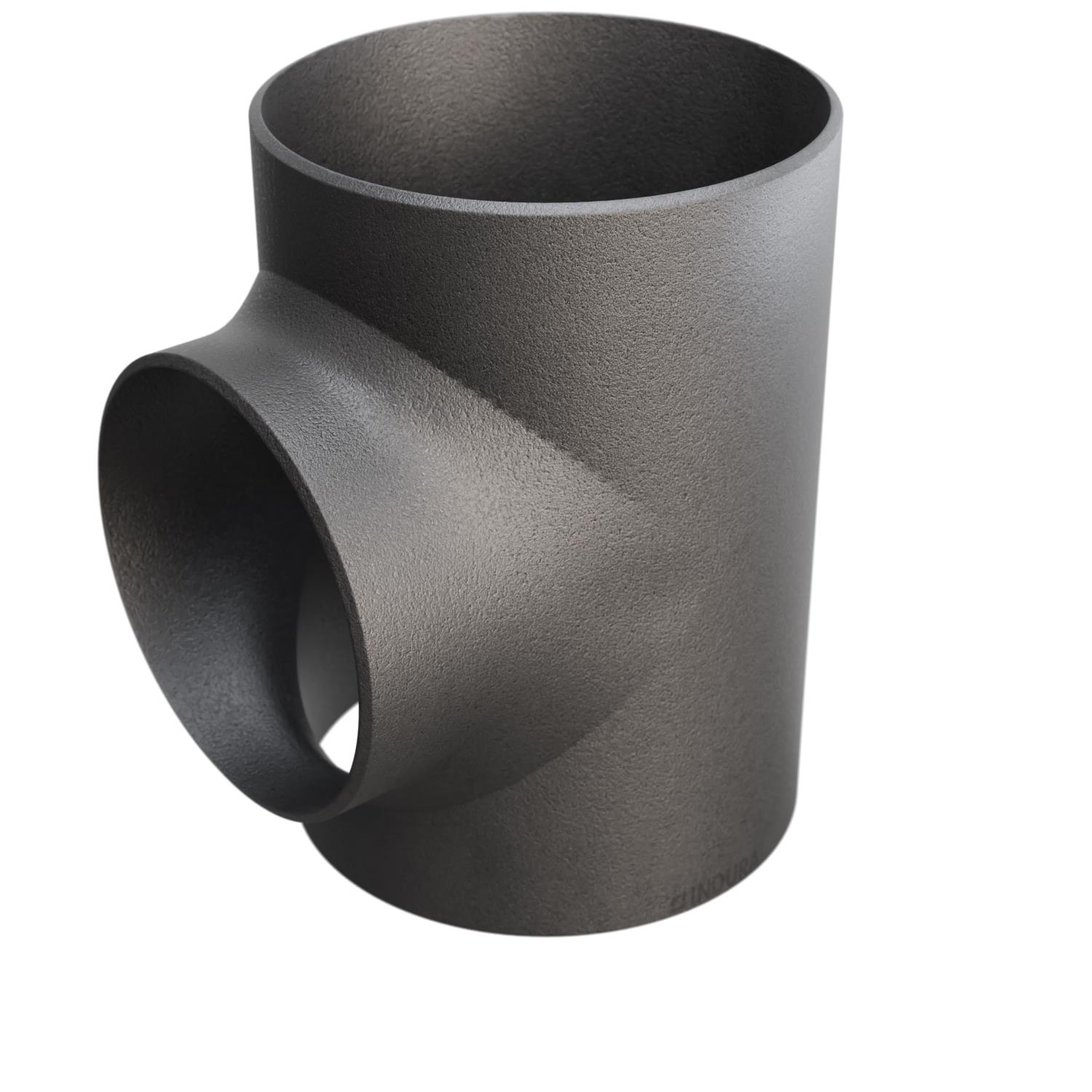 Tee, ASME B16.9, Sch. XS, 24"x20", A-234 WPB, INDURA