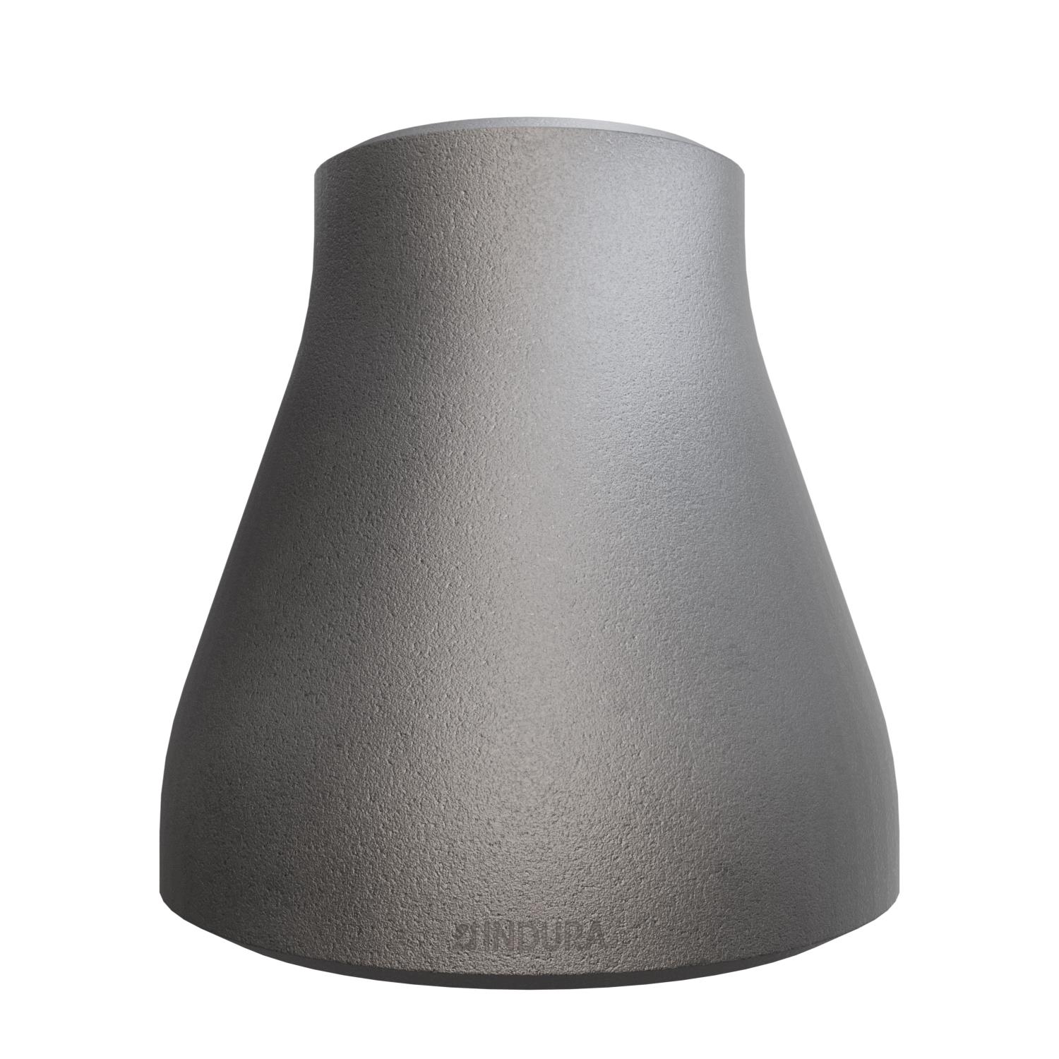 Concentric Reducer, ASME B16.9, Sch. Std./40, 3 1/2"x2", A-234 WPB, INDURA