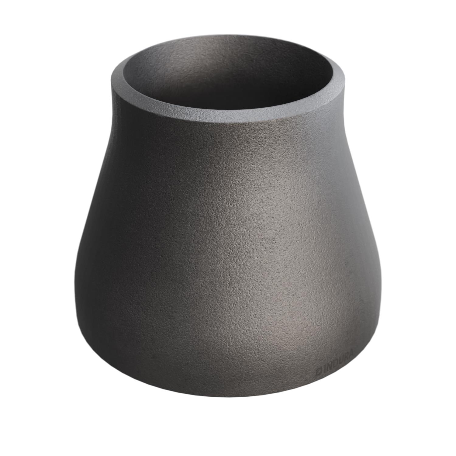 Concentric Reducer, ASME B16.9, Sch. Std./40, 6"x4", A-234 WPB, INDURA