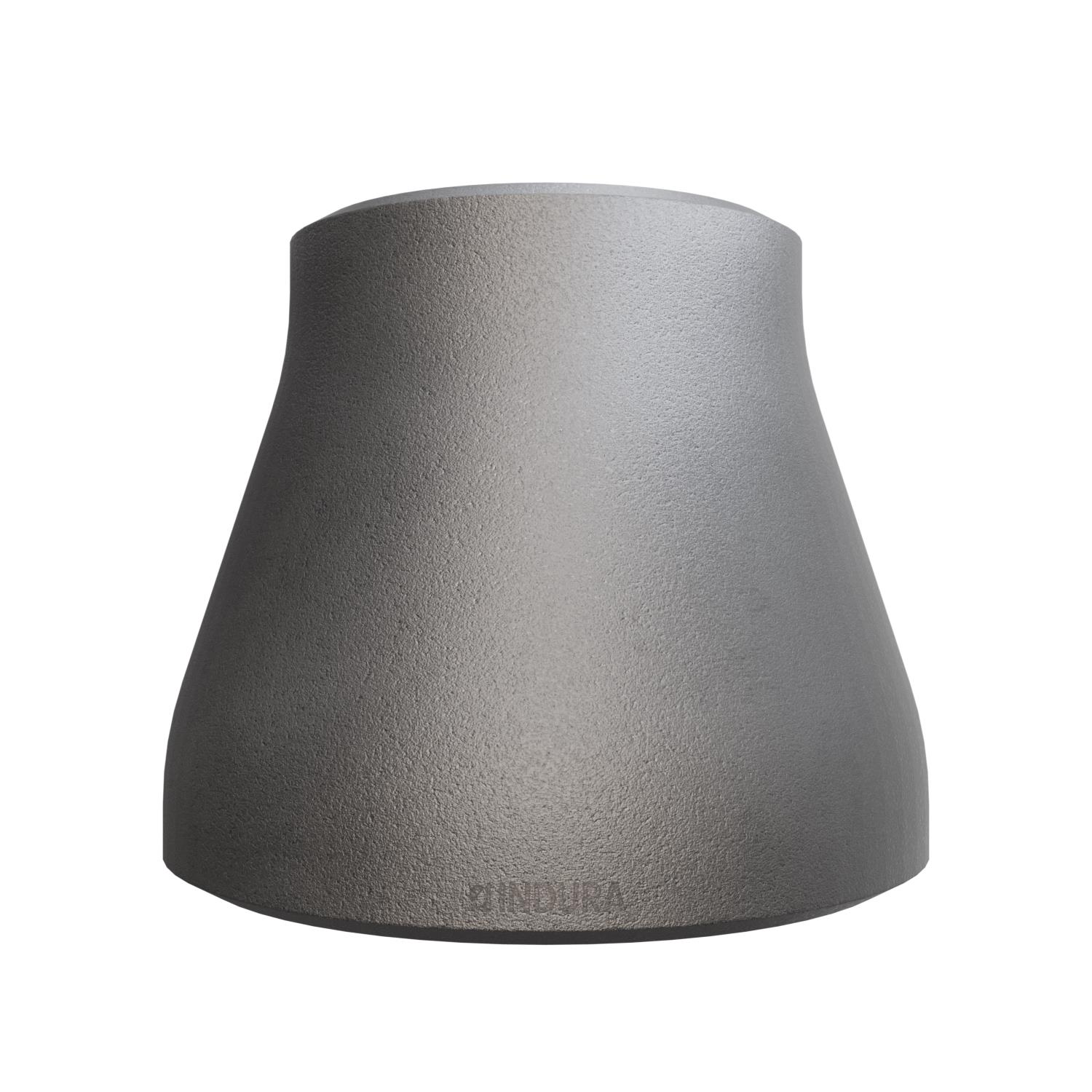 Concentric Reducer, ASME B16.9, Sch. Std./40, 6"x4", A-234 WPB, INDURA